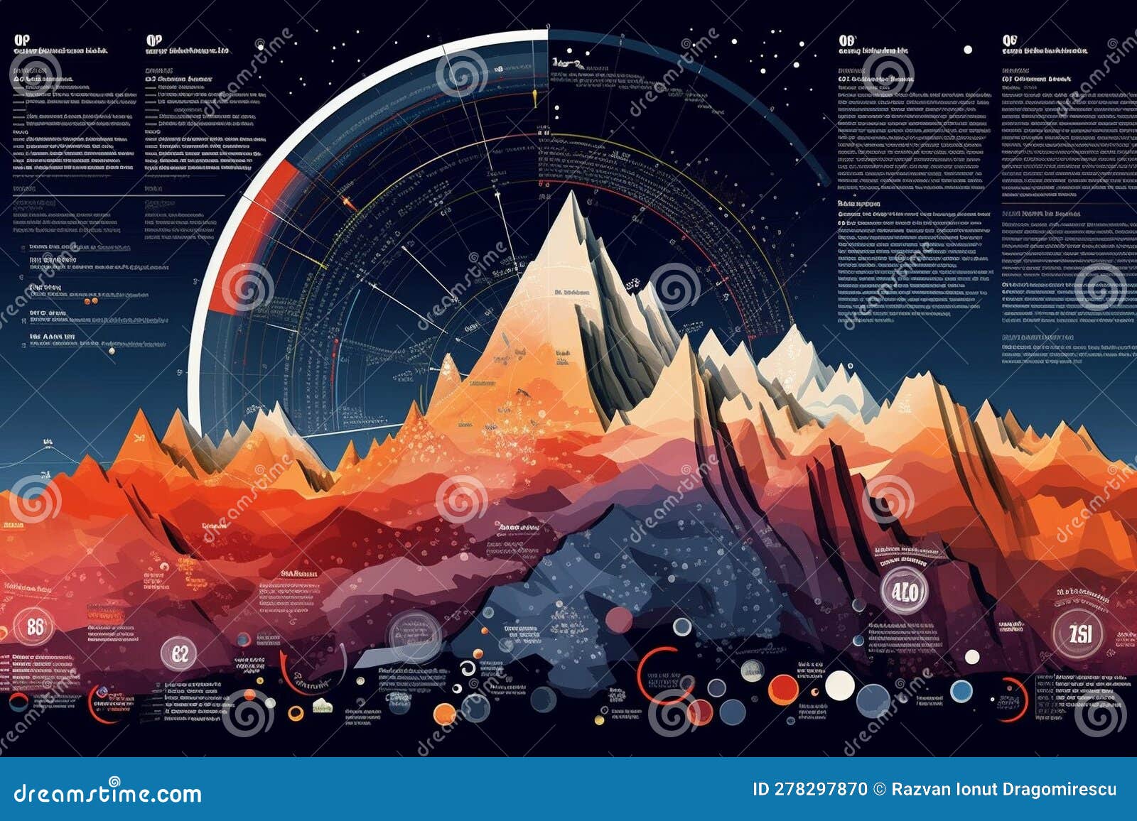 Infographic Illustration Presents Complex Information in a Visually ...