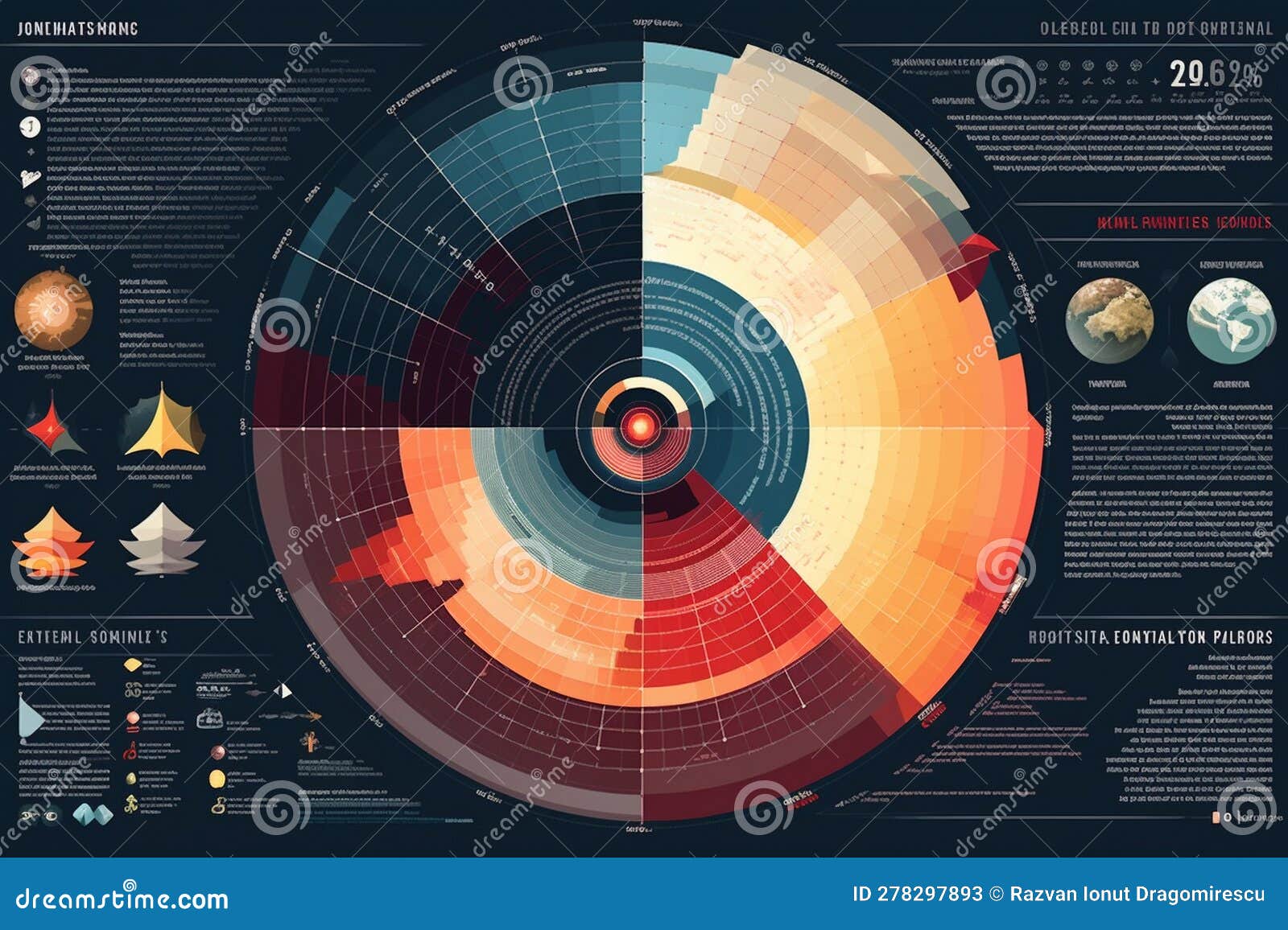 Infographic Illustration Presents Complex Information In A Visually ... Infographic Illustration Presents Complex Information In A Visually ...