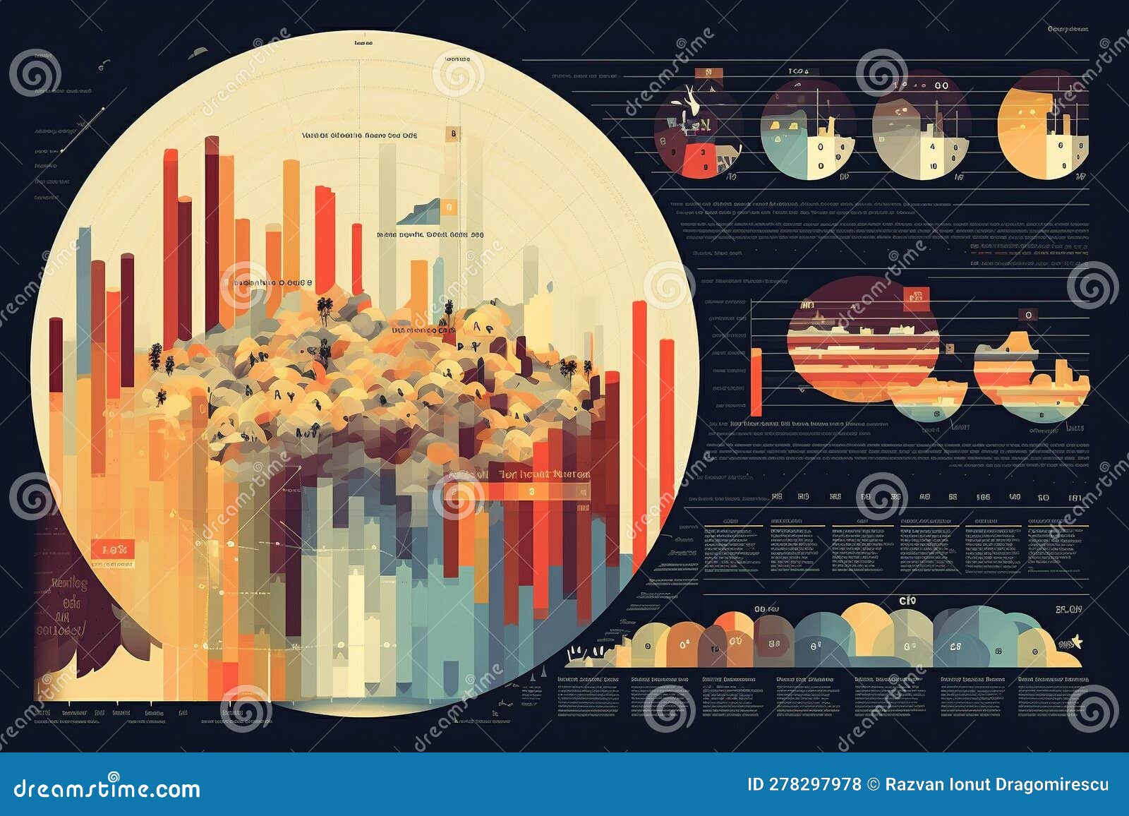 Infographic Illustration Presents Complex Information in a Visually ...