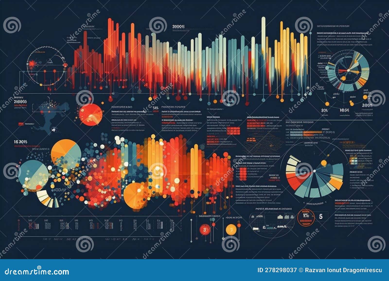 Infographic Illustration Presents Complex Information in a Visually ... Infographic Illustration Presents Complex Information in a Visually ...