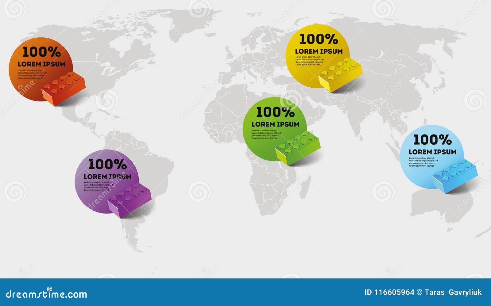Infographic stock vector. Illustration of earth, country - 116605964