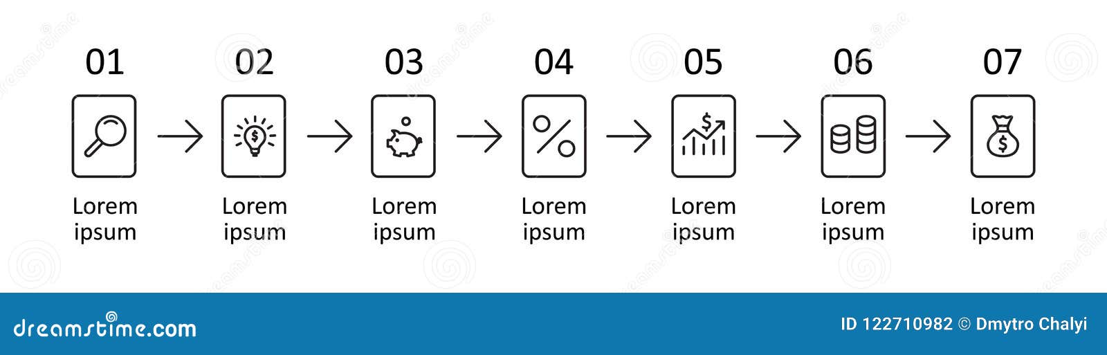 Infographic Label Vector Design with Icons and 7 Options or Steps ...