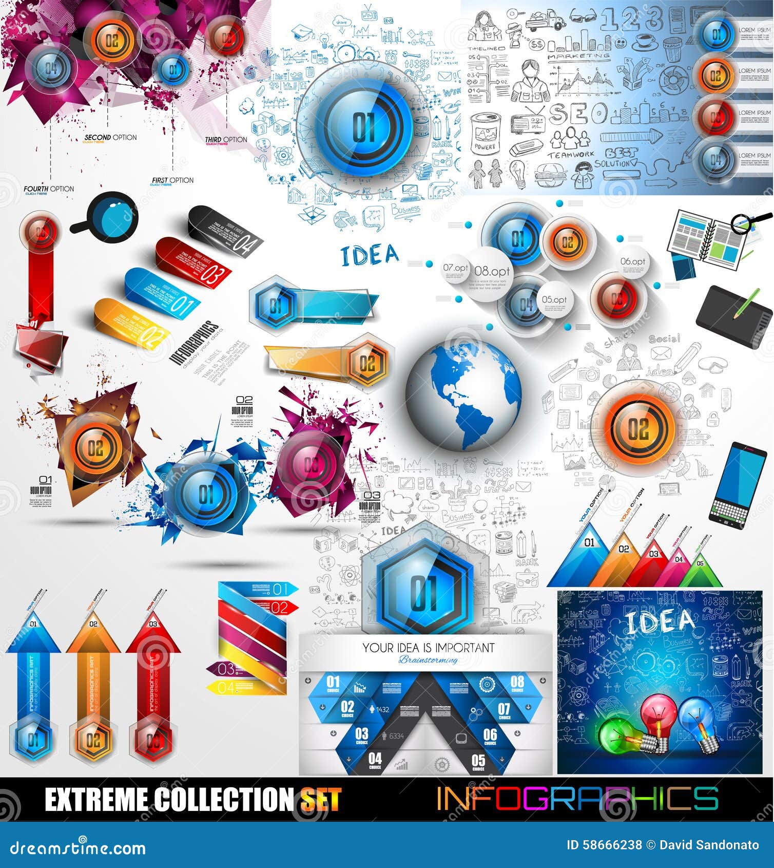 Infographic Mega Stock Illustrations – 2,593 Infographic Mega Stock ...