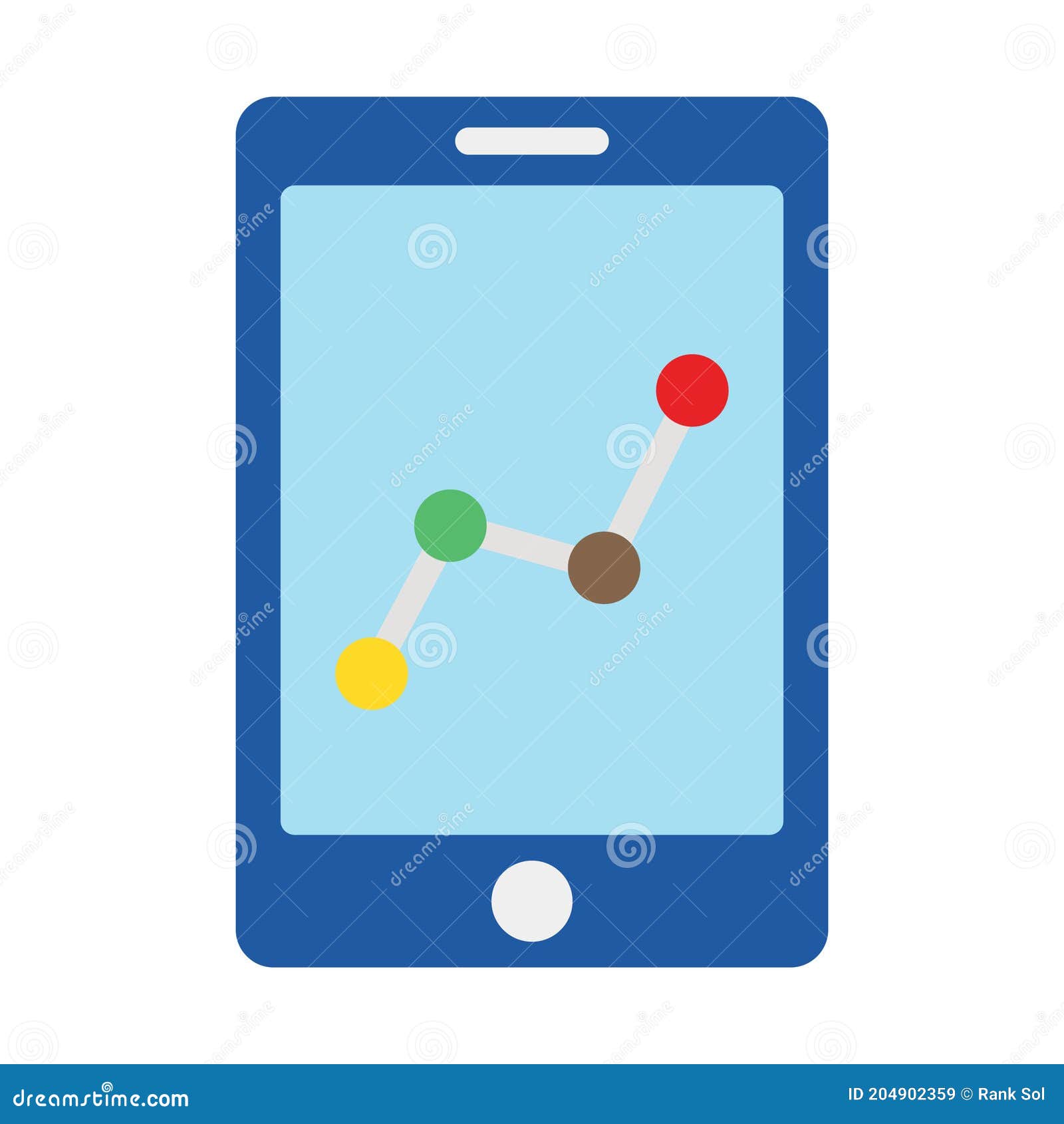 Infographic, Mobile Vector Icon Which Can Easily Modify Stock ...