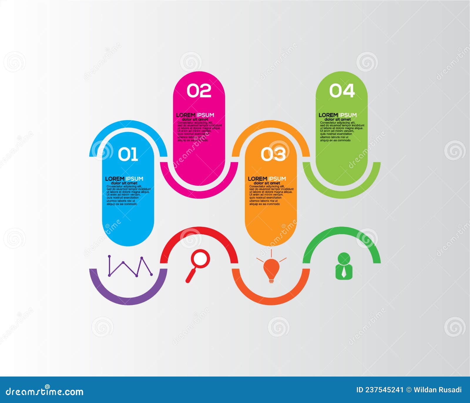 Infographic stock vector. Illustration of concept, design - 237545241