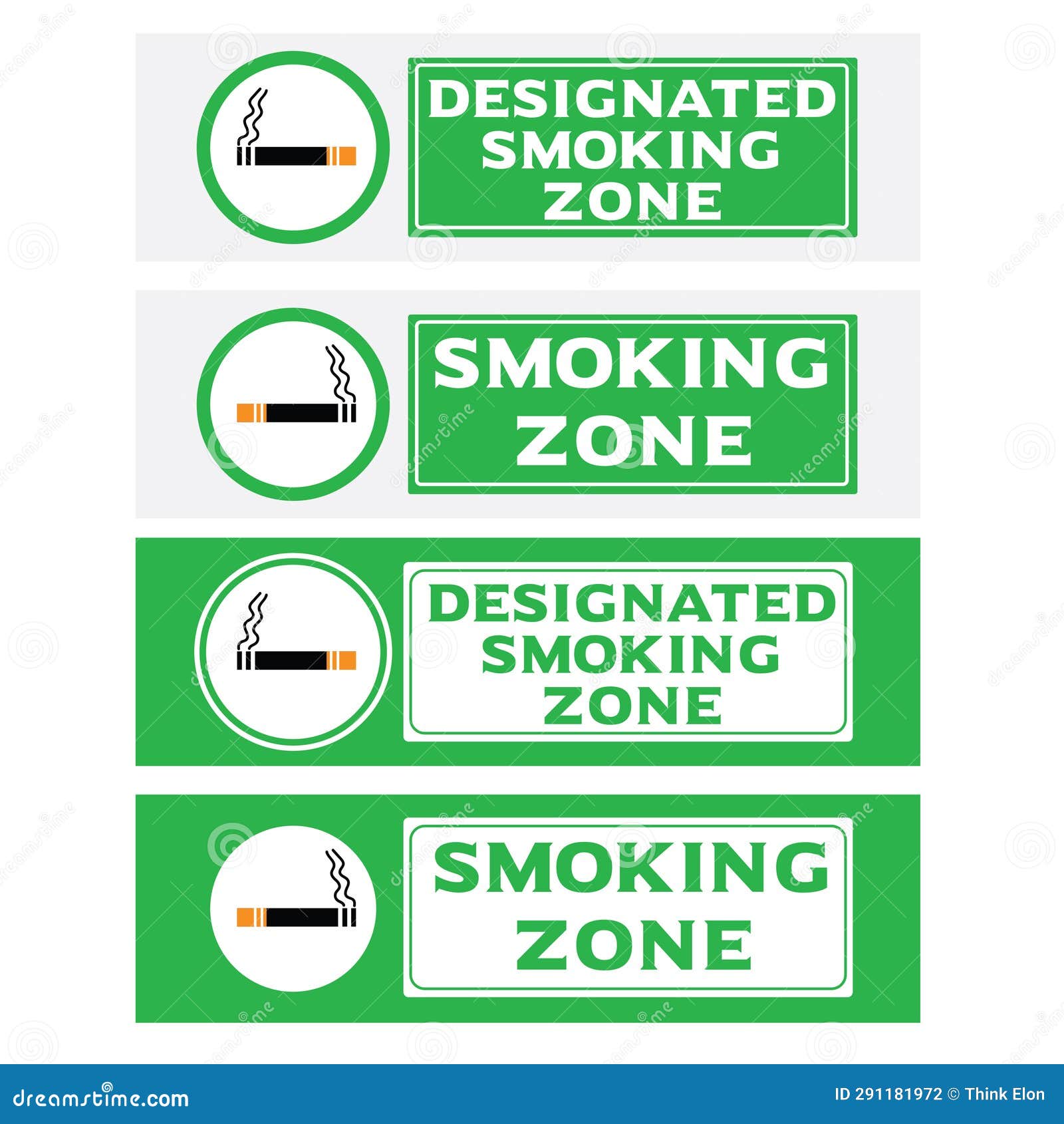 Permitting. Smoking Allowed Sign. Smoking Icon. Smoke Signage or ...