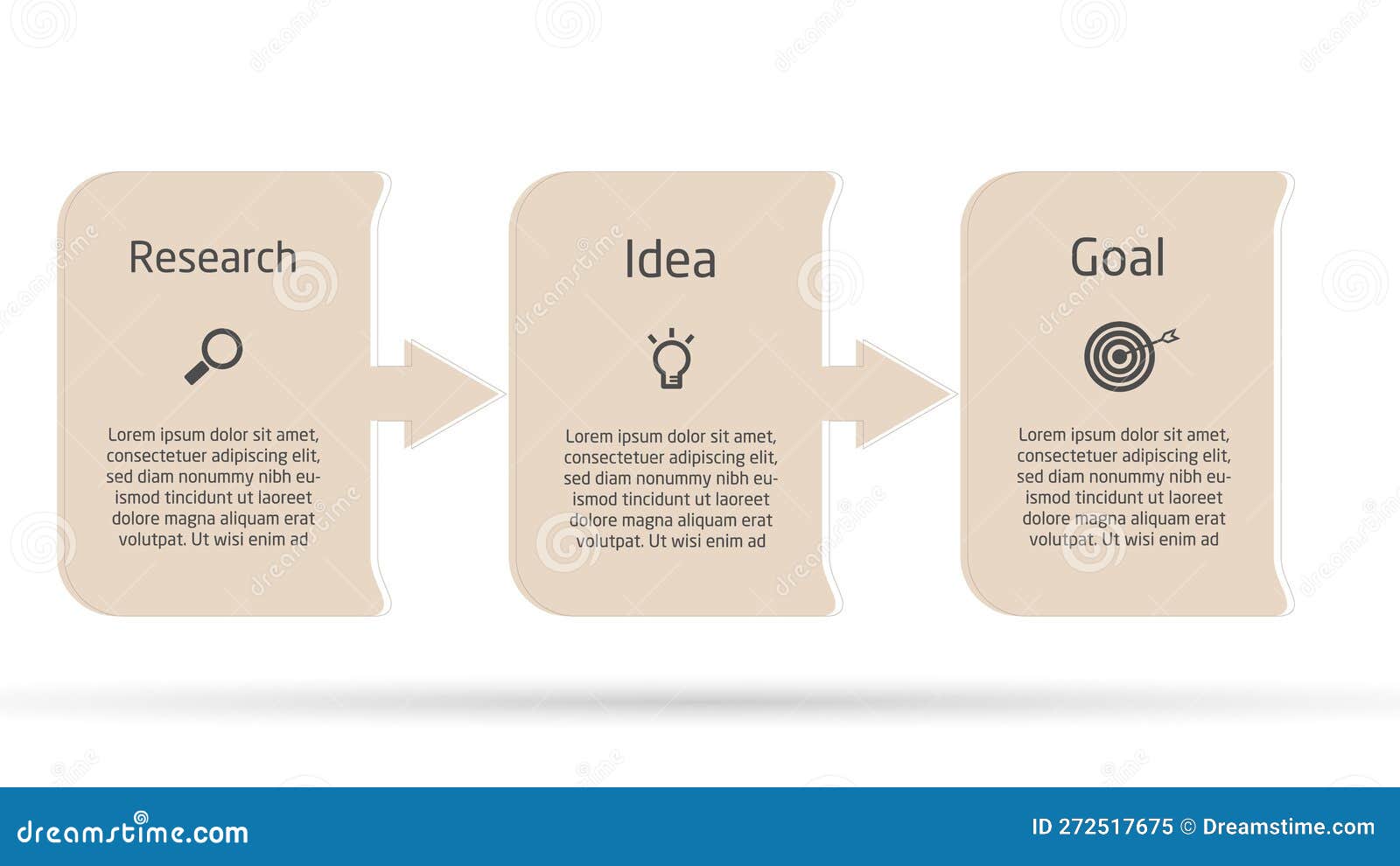 Infographic Option Number Template Design Stock Vector - Illustration ...