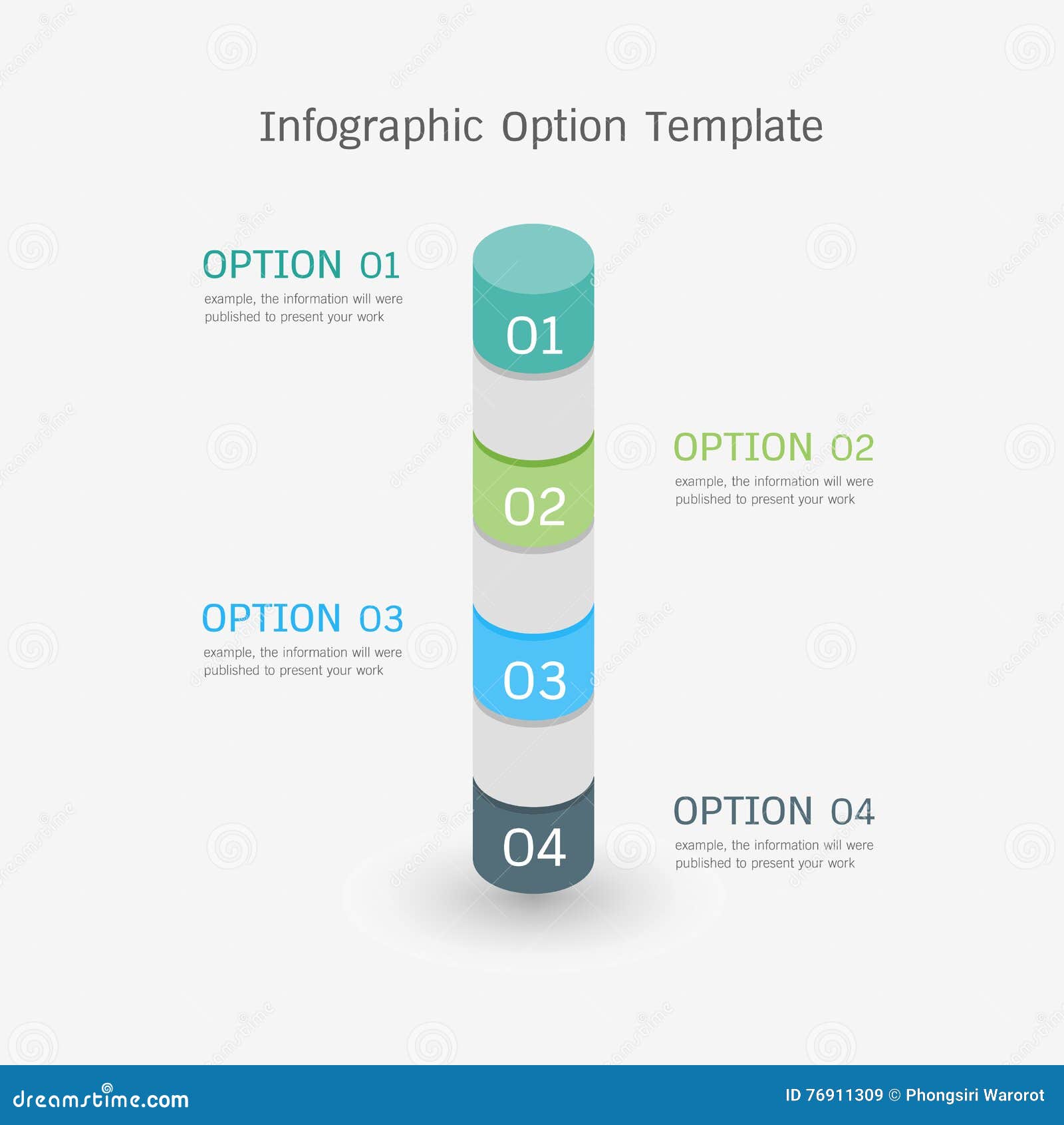 Infographic Option Template Stock Vector - Illustration of icons ...