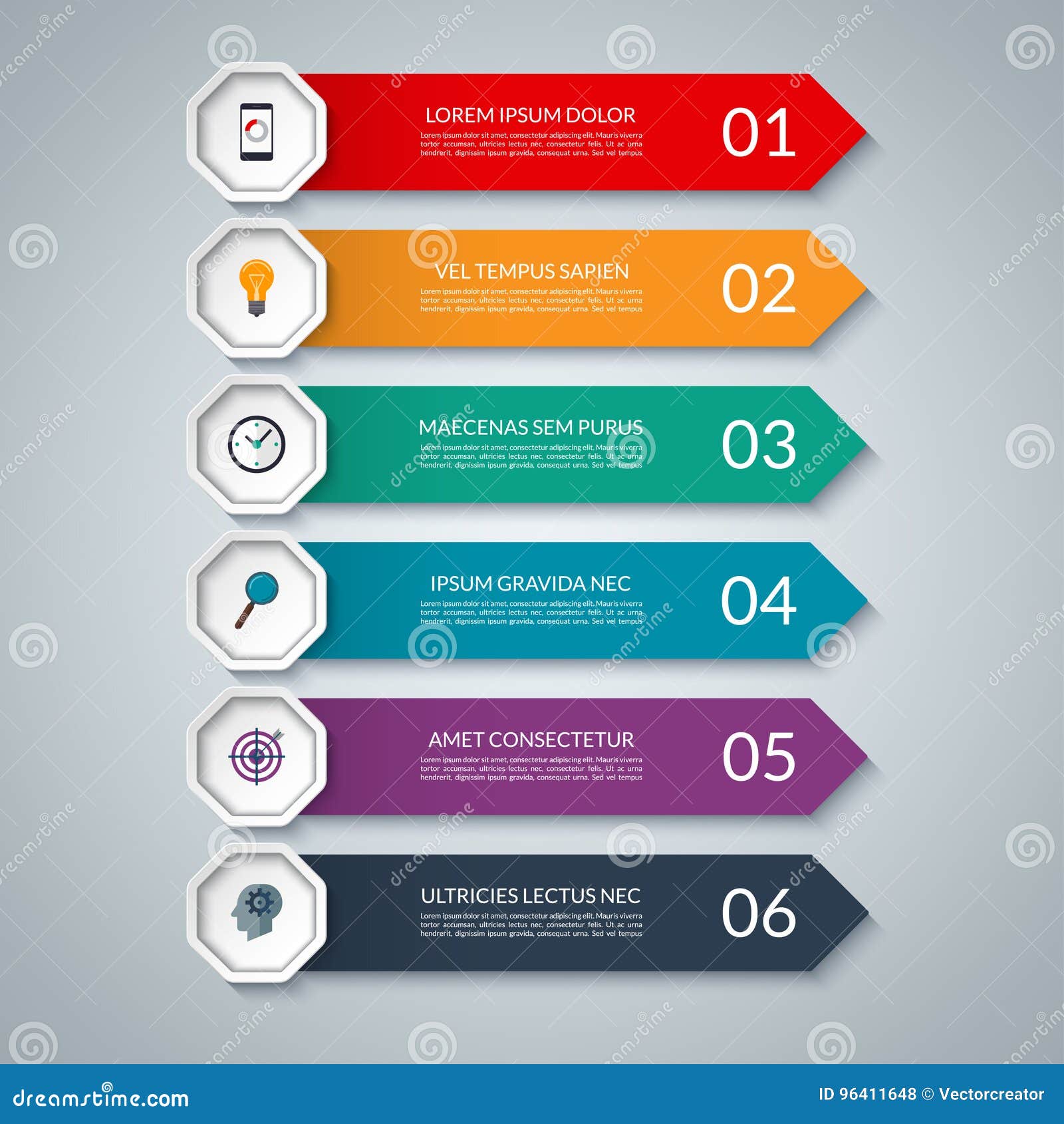 Infographic Web Design Template