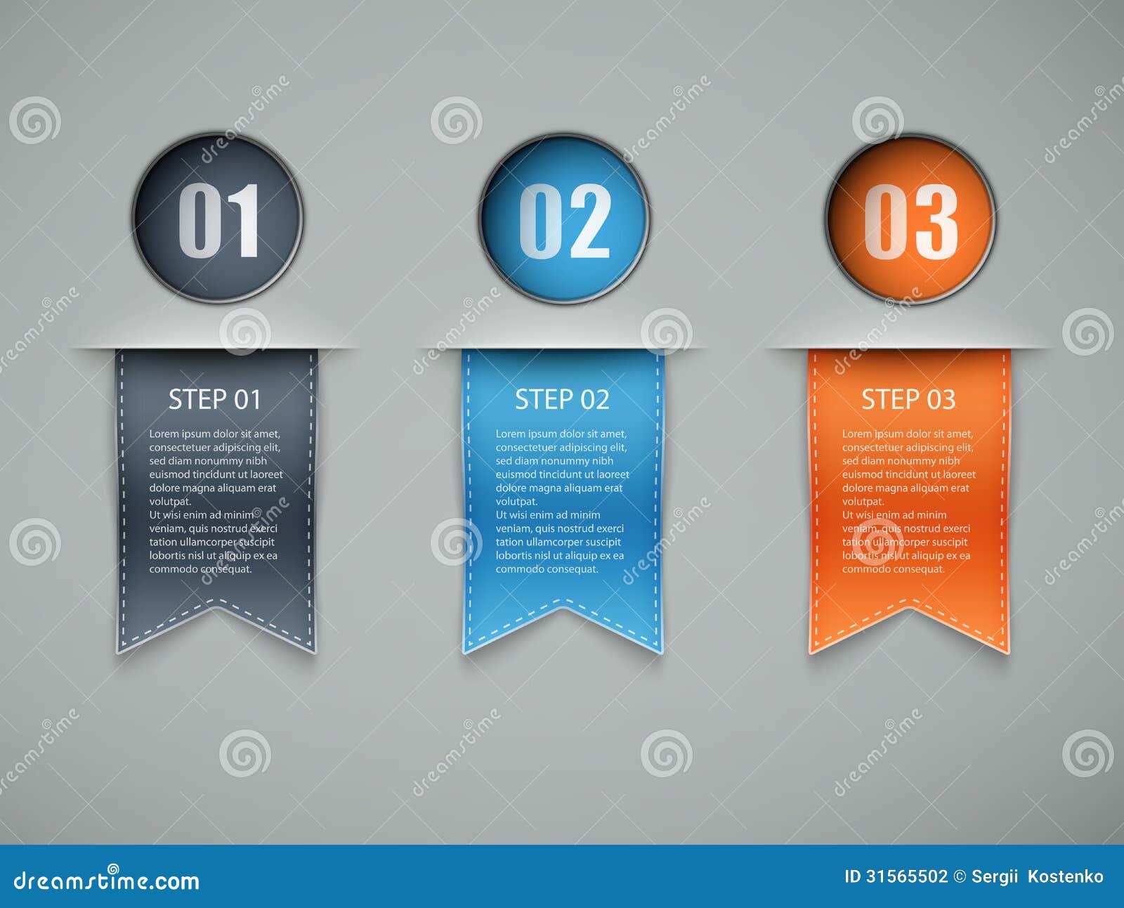 Infographic options layout stock vector. Illustration of flag - 31565502