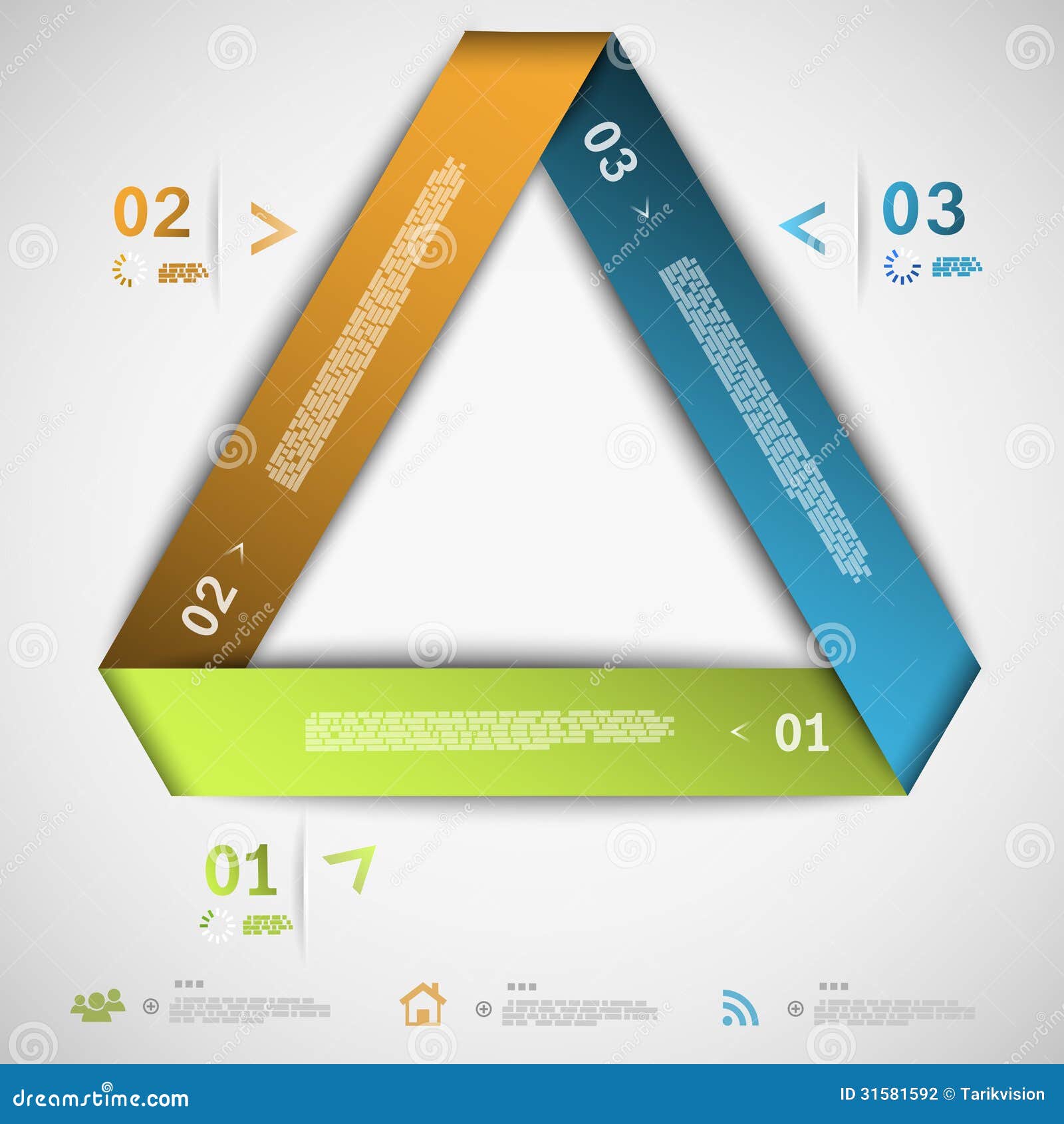 Infographic Paper Triangle Template Stock Illustrations – 12,886 ...