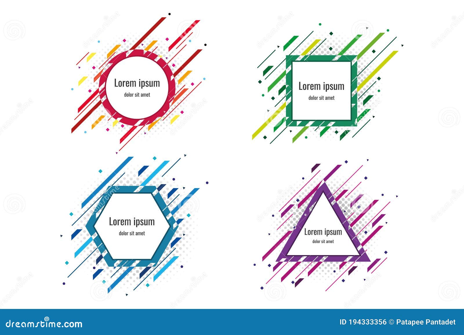 Infographic Pattern for Business Information,presentation.vector and ...