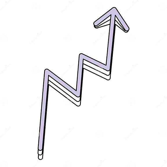 Infographic-Pfeilsymbol vektor abbildung. Illustration von jobstep ...