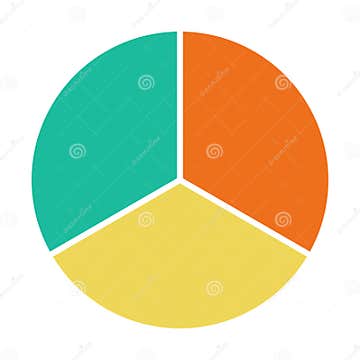 Infographic Pie Chart. Cycle Presentation Diagram 3 Section Stock ...