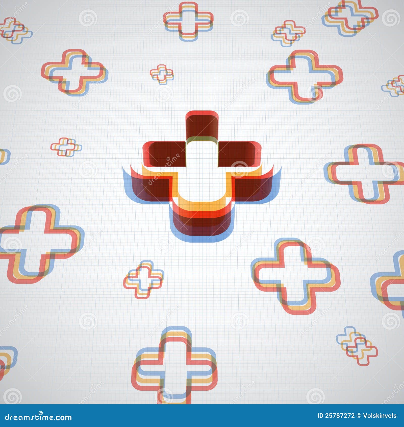 Infographic Plus Symbol stock illustration. Illustration of element ...