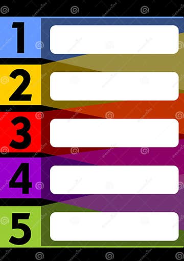 Infographic Presentation Template of the Working Process in Five Steps ...