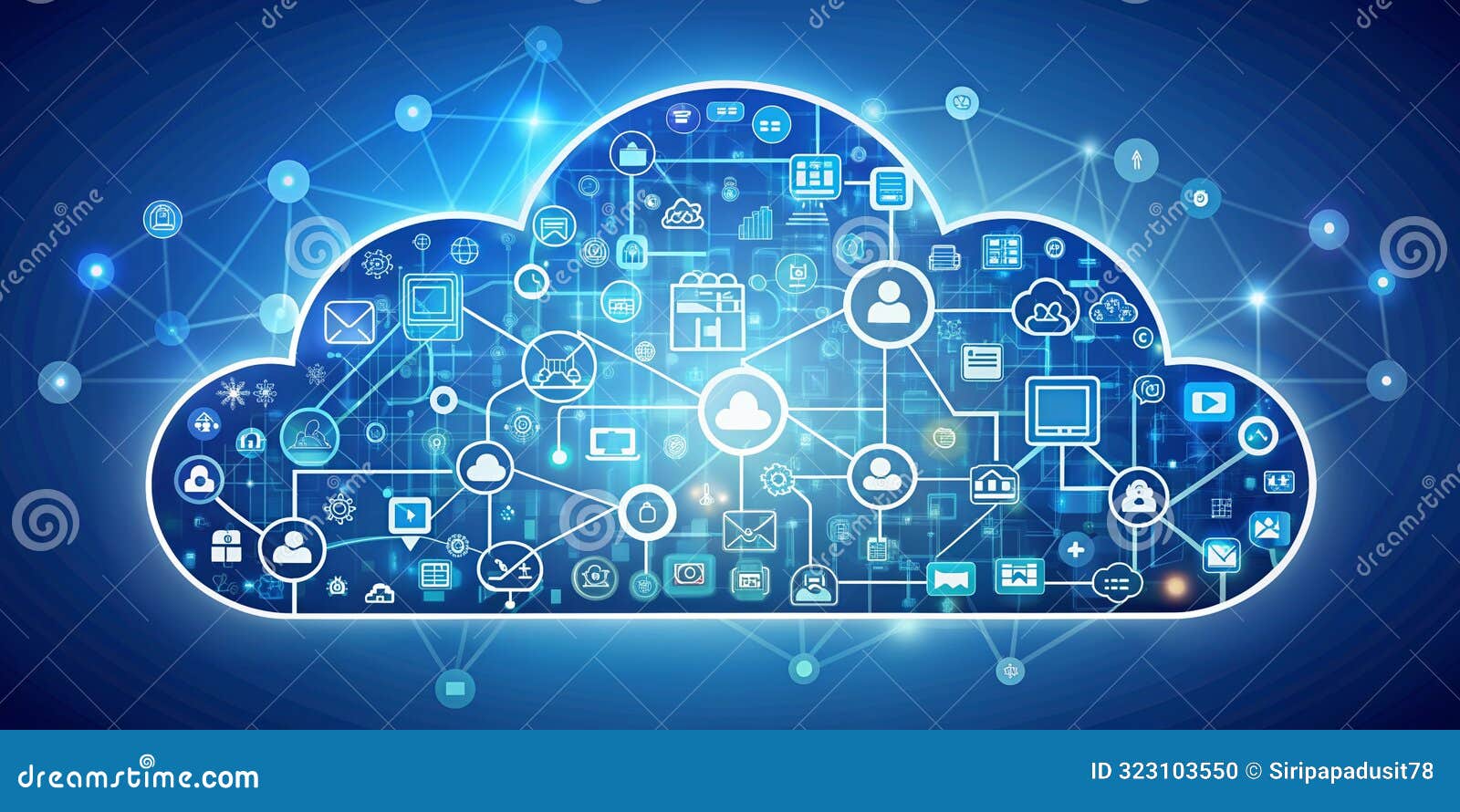Infographic Presenting the Advantages of Cloud Computing and Displays a ... Infographic Presenting the Advantages of Cloud Computing and Displays a ...