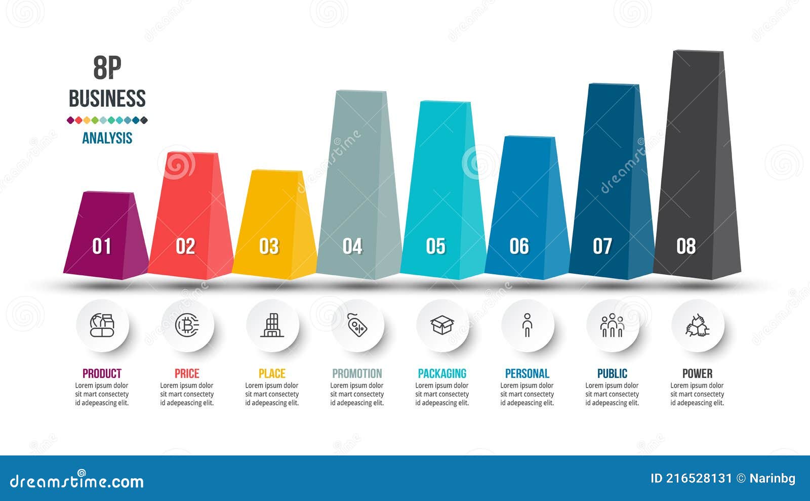 Pyramid Business Work Flow Infographic Template Stock Vector ...