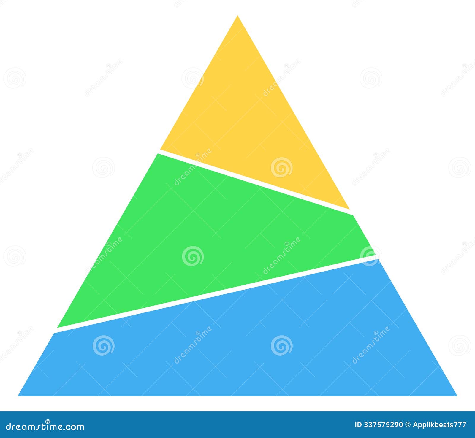 Infographic Pyramid Chart. Color Step Diagram Layout Vector ...