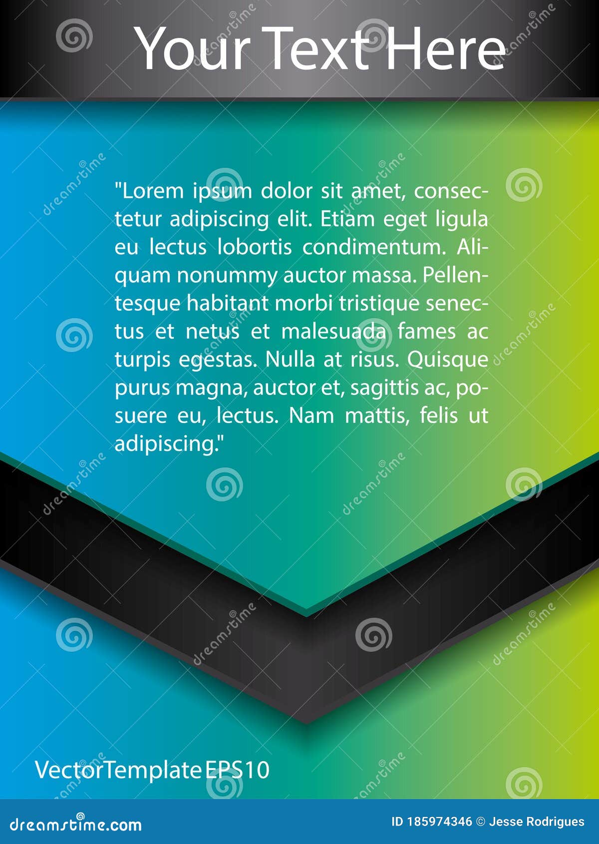 Infographic with Realistic Metallic Texture. Vector in High Quality ...