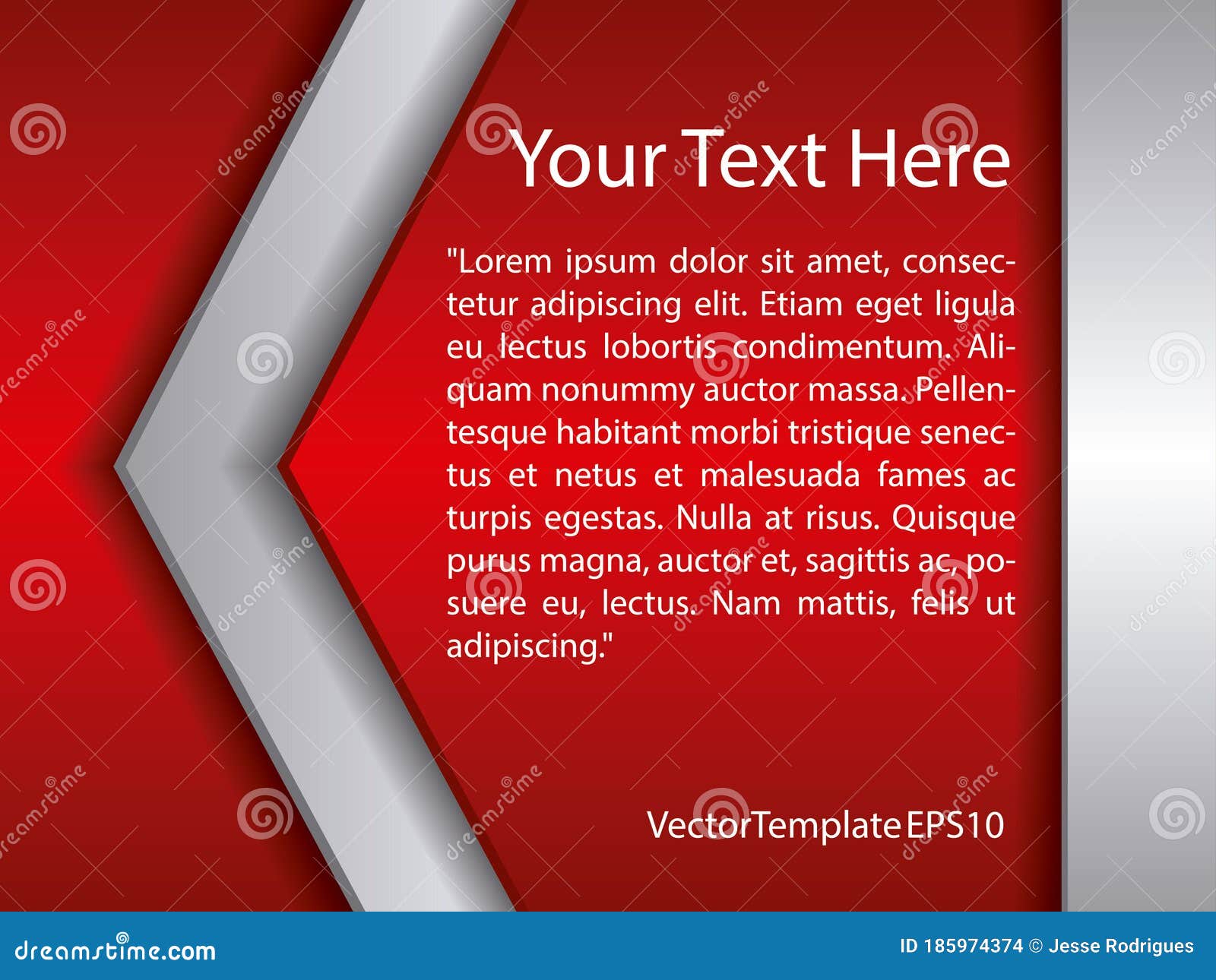 Infographic with Realistic Metallic Texture. Vector in High Quality Stock Vector - Illustration ...