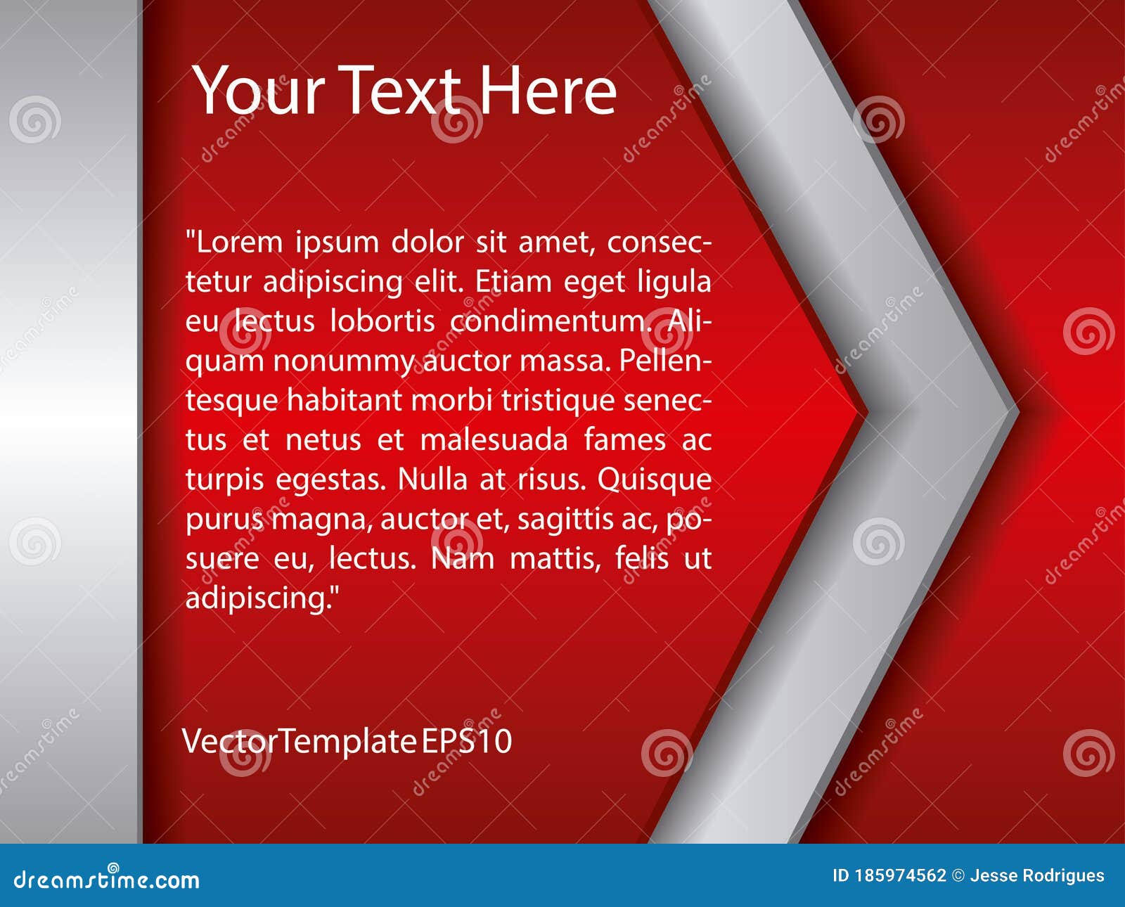 Infographic with Realistic Metallic Texture. Vector in High Quality Stock Vector - Illustration ...