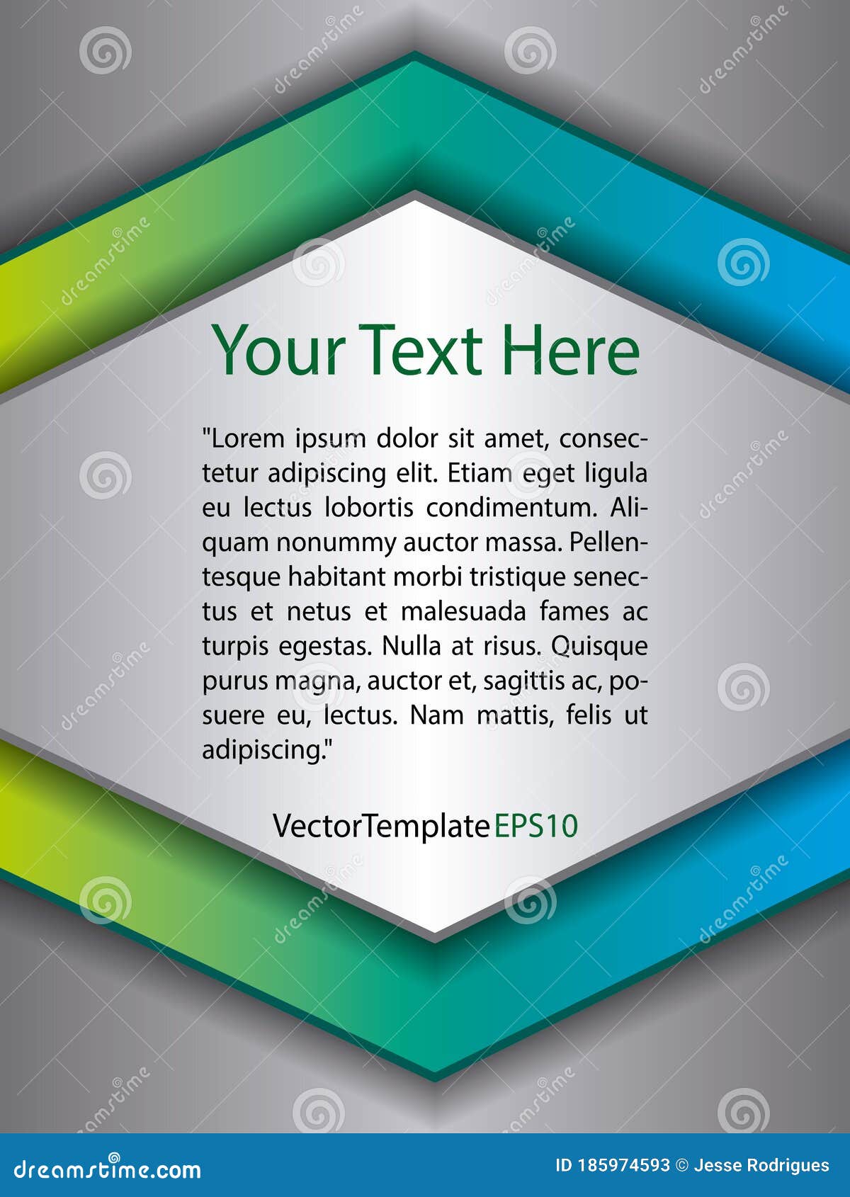 Infographic with Realistic Metallic Texture. Vector in High Quality ...