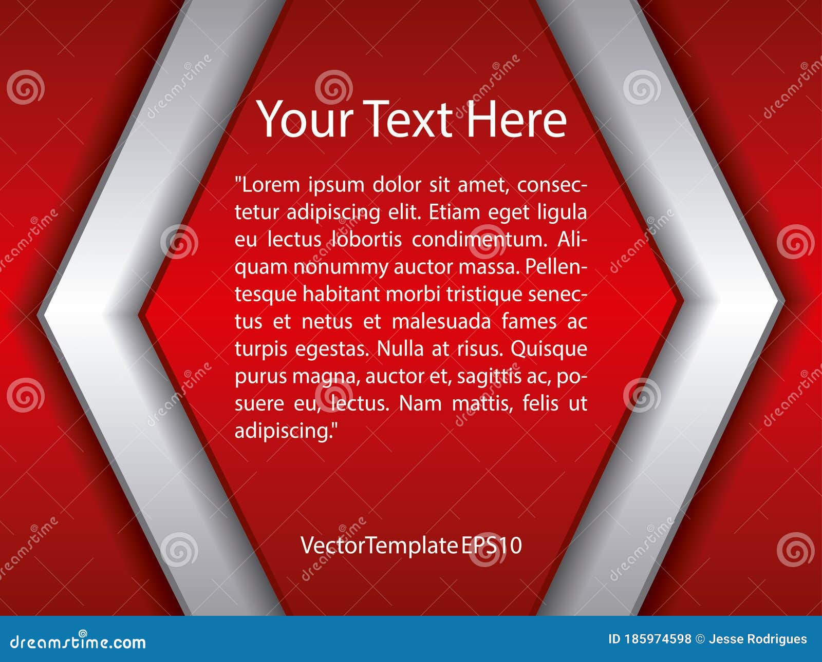 Infographic with Realistic Metallic Texture. Vector in High Quality Stock Vector - Illustration ...