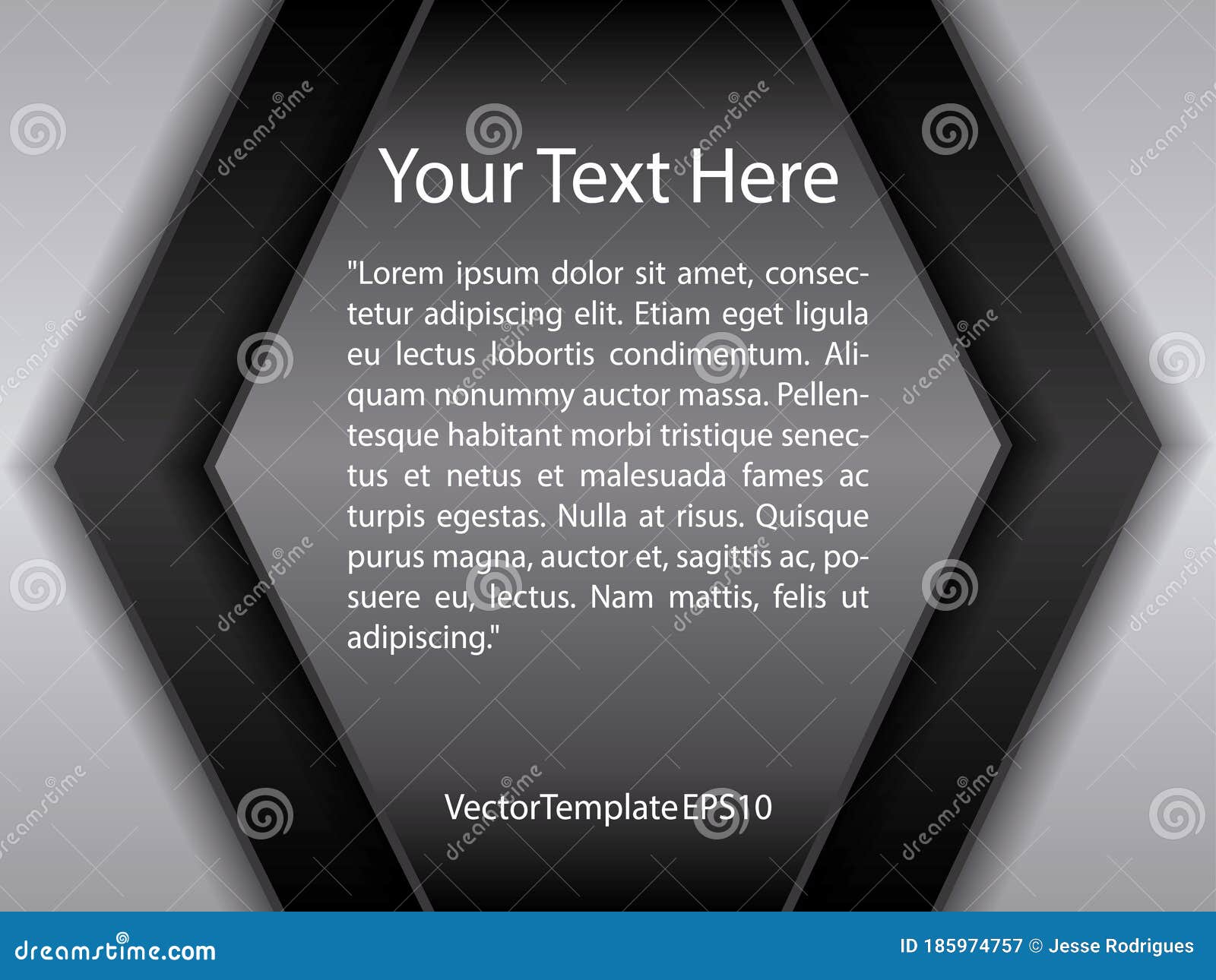 Infographic with Realistic Metallic Texture. Vector in High Quality Stock Vector - Illustration ...