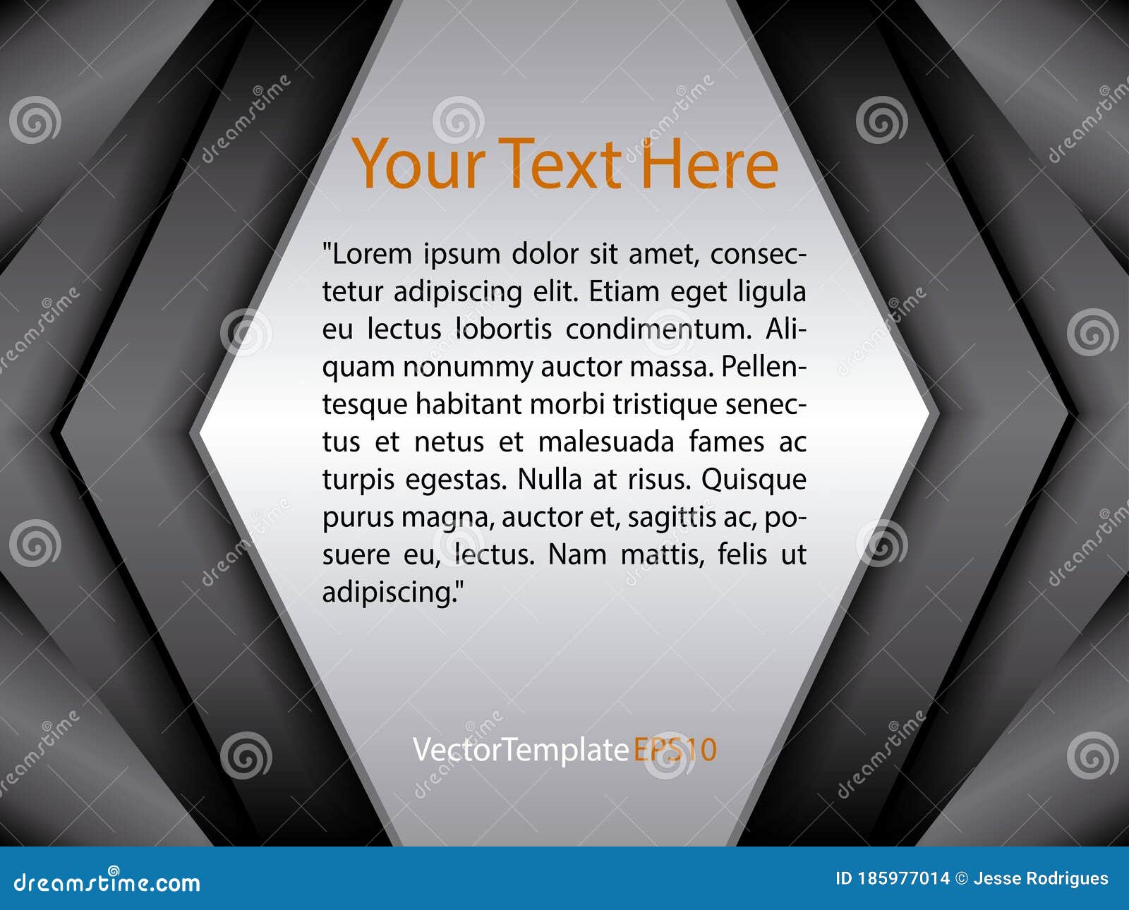 Infographic with Realistic Metallic Texture. Vector in High Quality ...