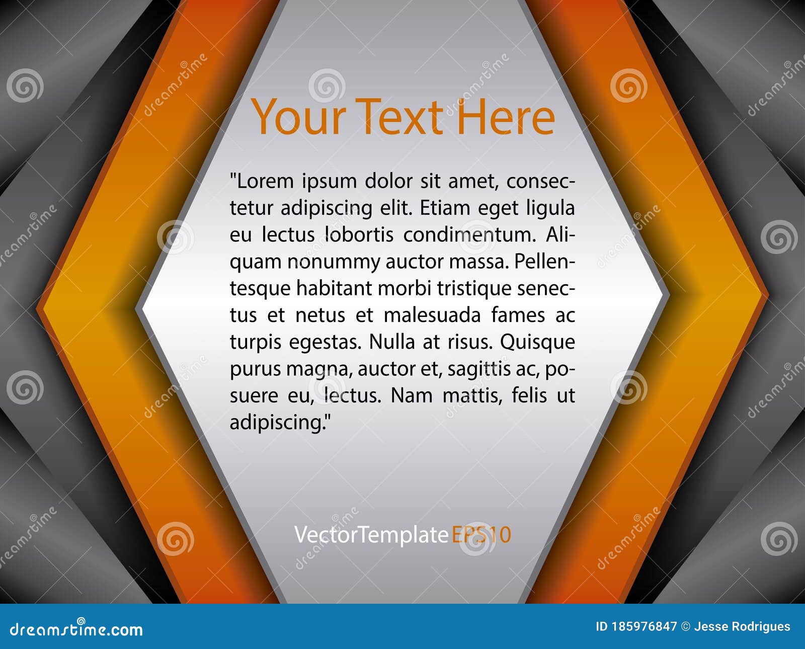 Infographic with Realistic Metallic Texture. Vector in High Quality ...