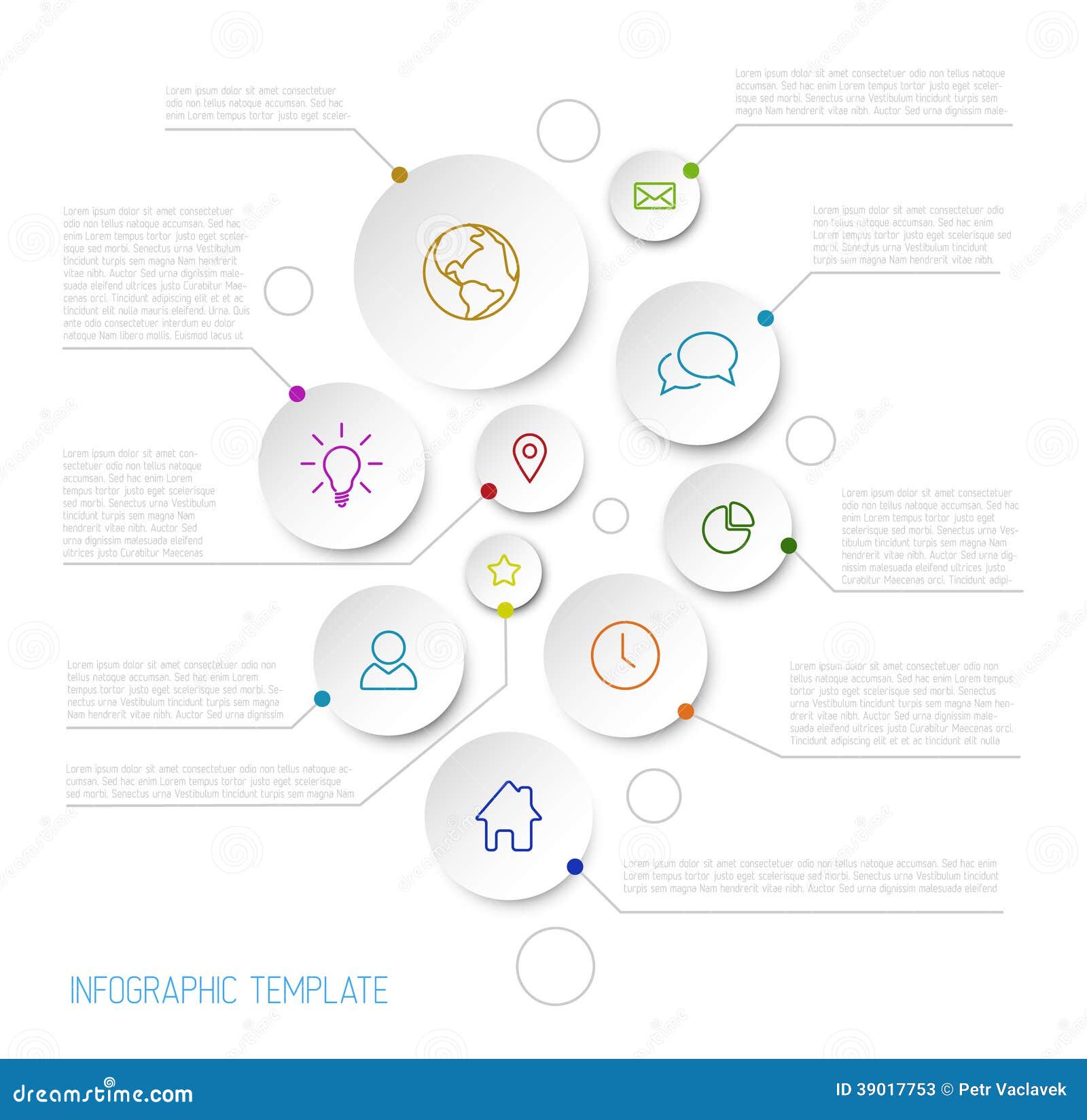 Infographic Report Cartoon Vector | CartoonDealer.com #50880355