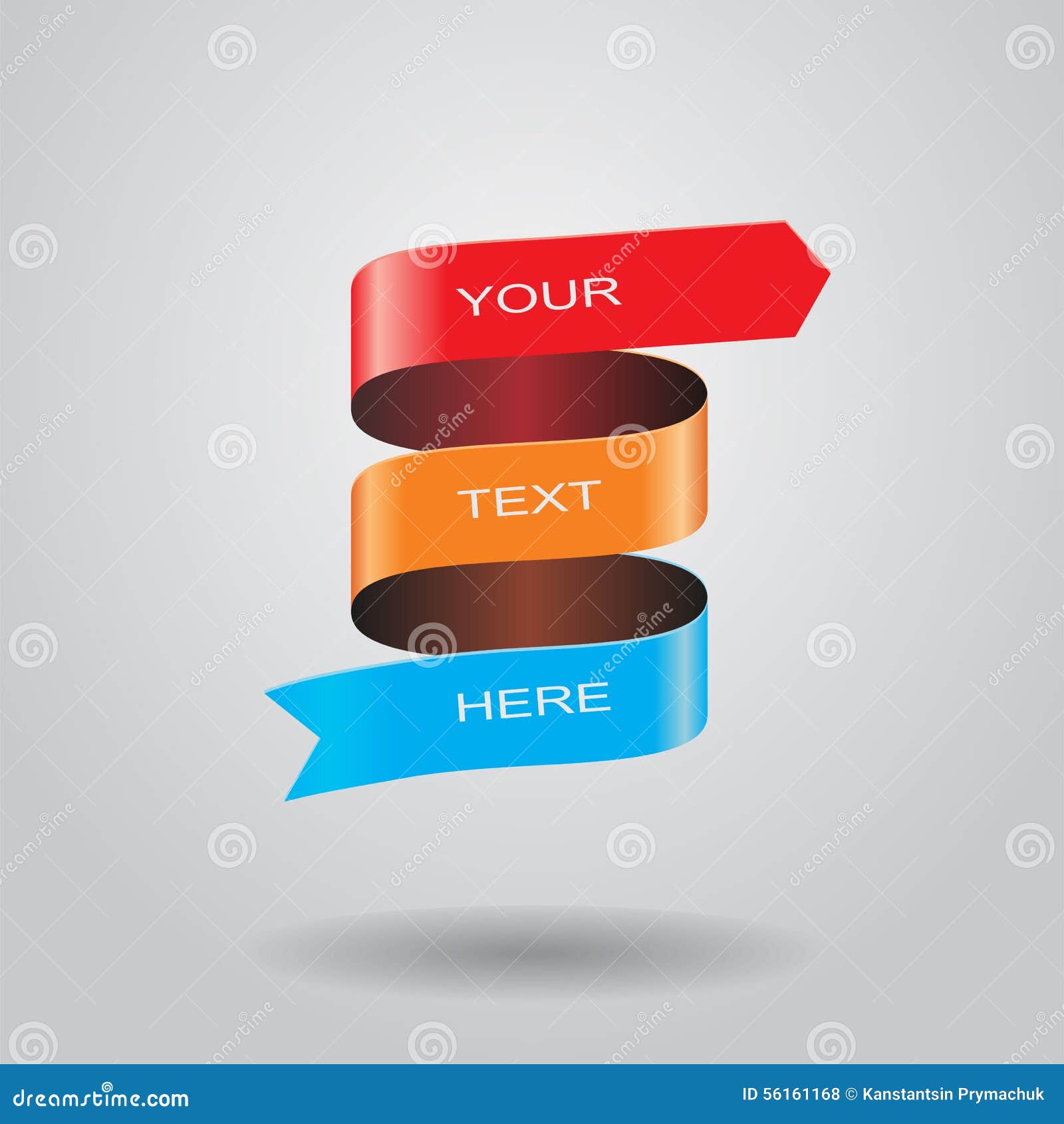 Infographic Report Template with Arrows and Text Stock Vector ...