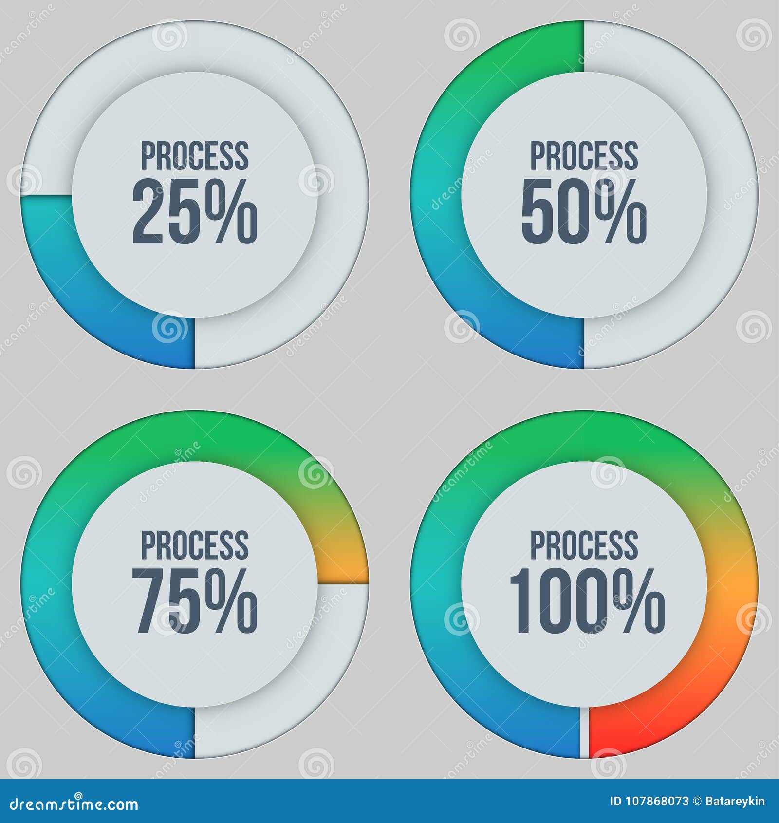 Infographic Scale Visualizing Process. Stock Vector - Illustration of ...