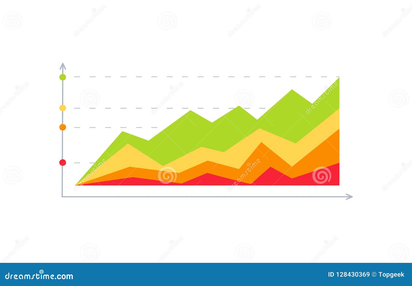 Infographic Showing Data, Vector Illustration Stock Vector ...