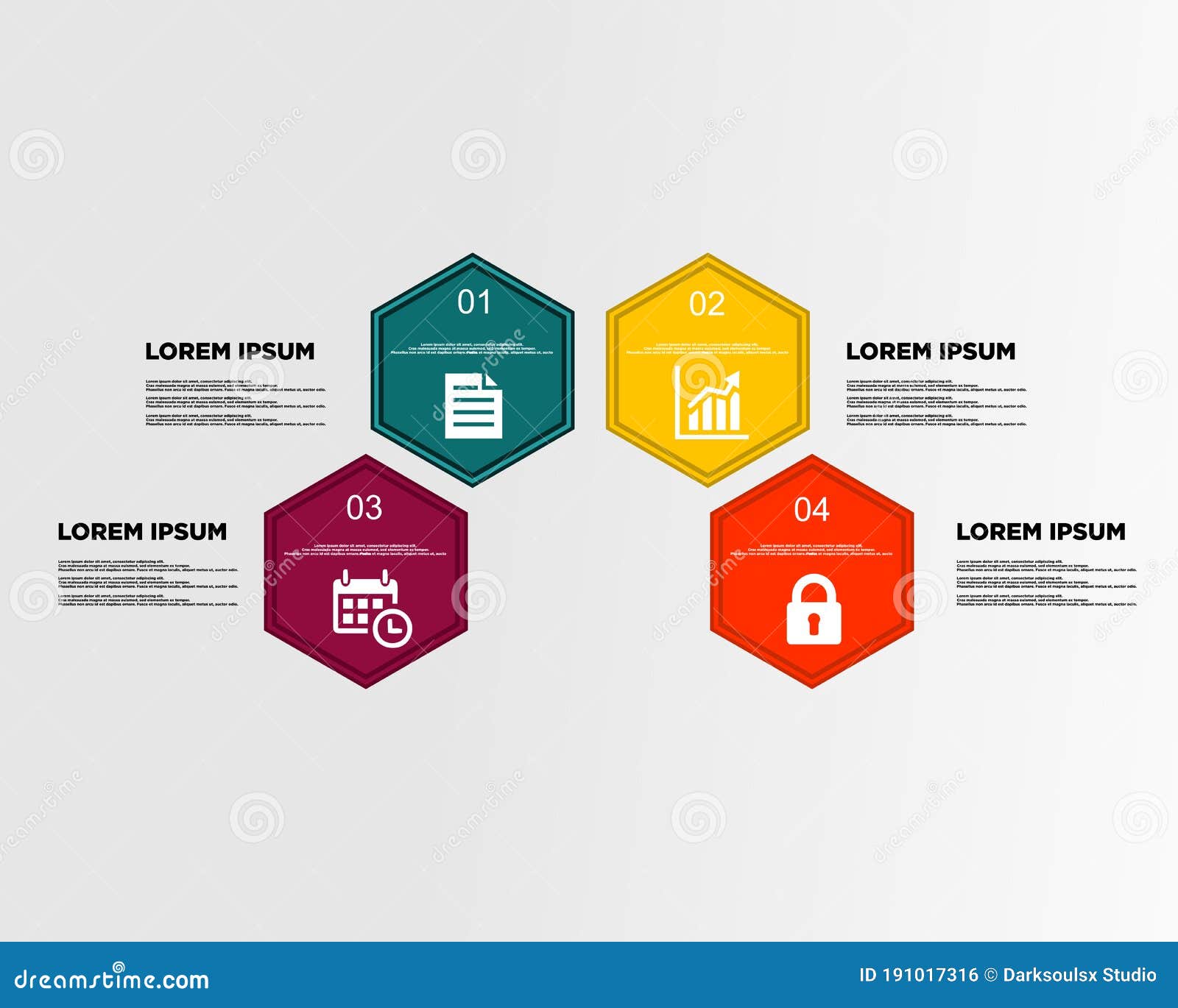 Infographic Simple and Clean.template Infographic - Vector Stock Vector ...