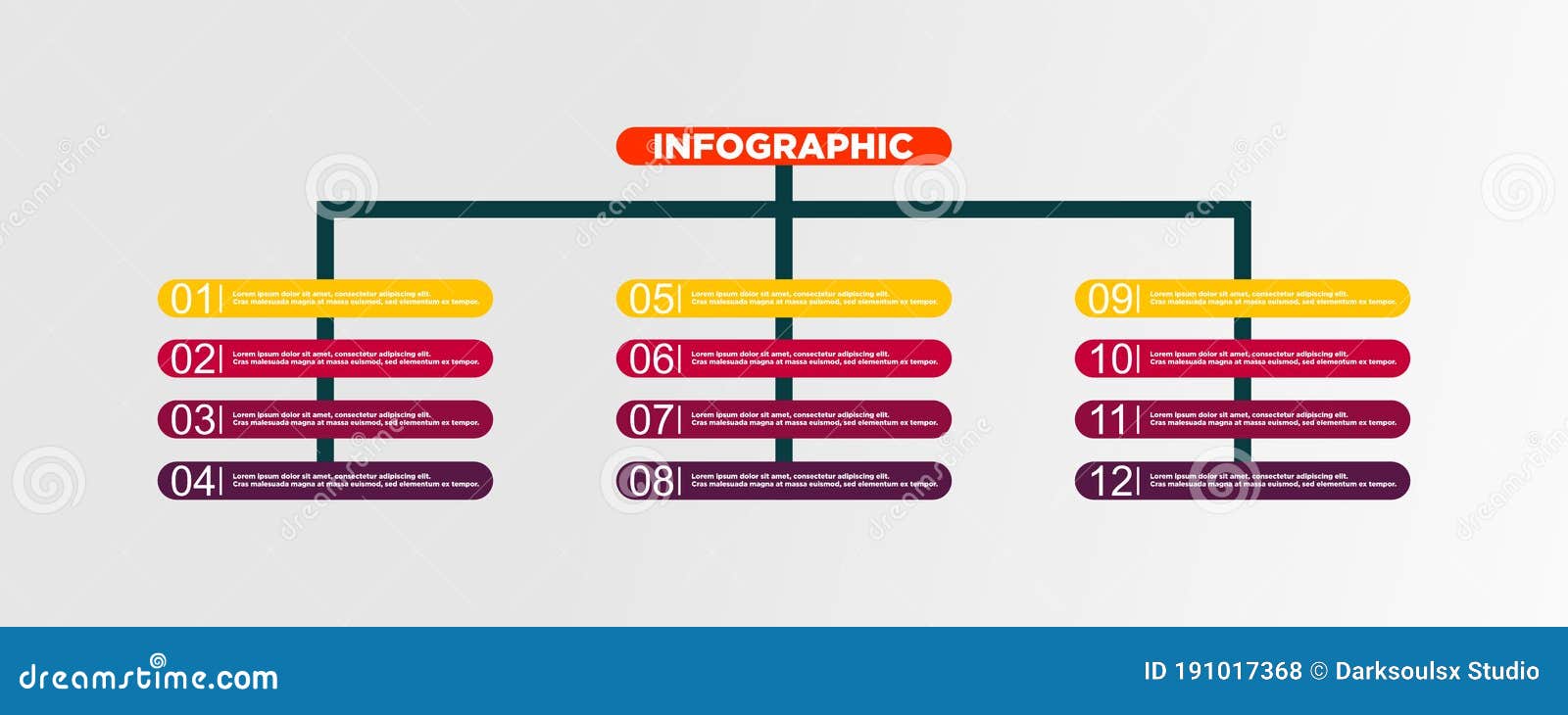 Infographic Simple and Clean.template Infographic - Vector Stock Vector ...