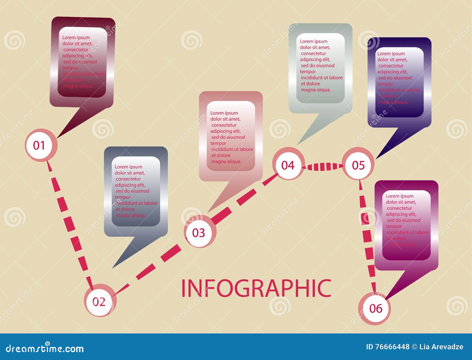 Infographic stock vector. Illustration of analyzing, creativity - 76666448