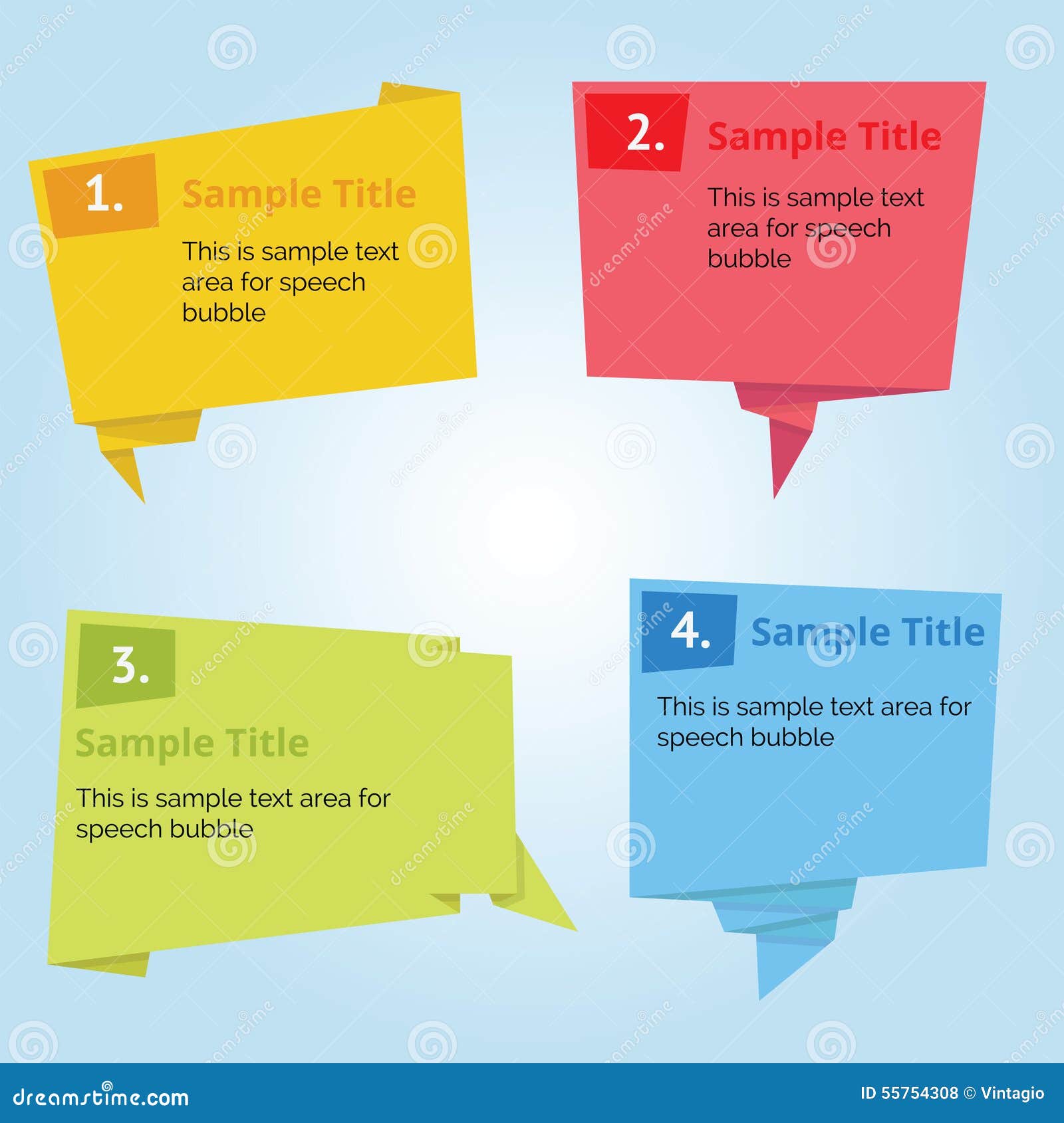 Infographic Speech Bubbles Vector Illustration | CartoonDealer.com ...