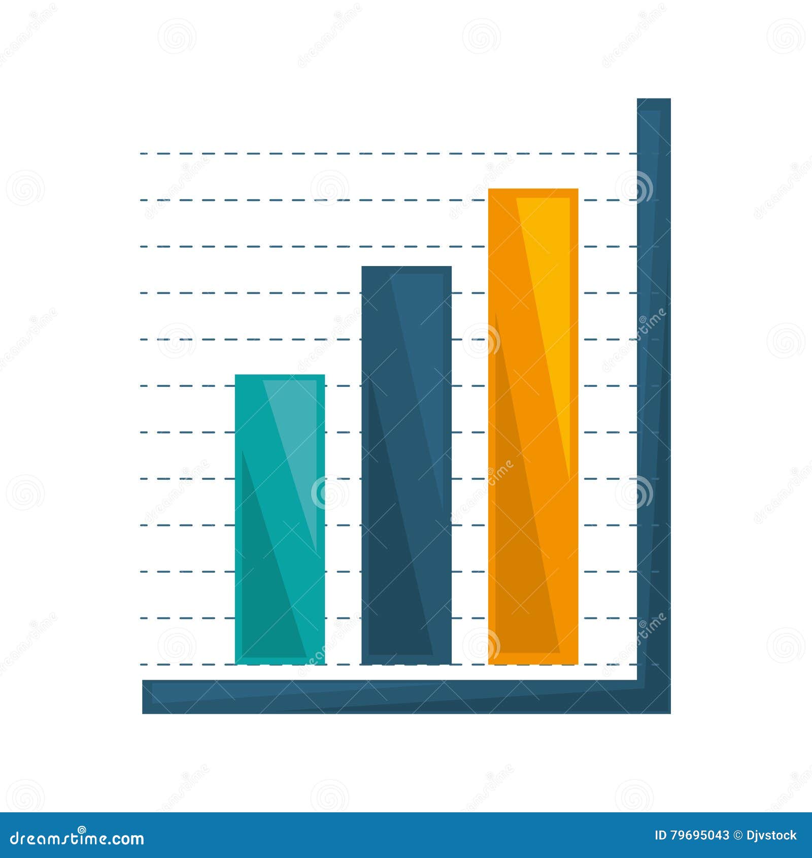 Infographic Statistics Arrows Isolated Icon Stock Vector - Illustration ...
