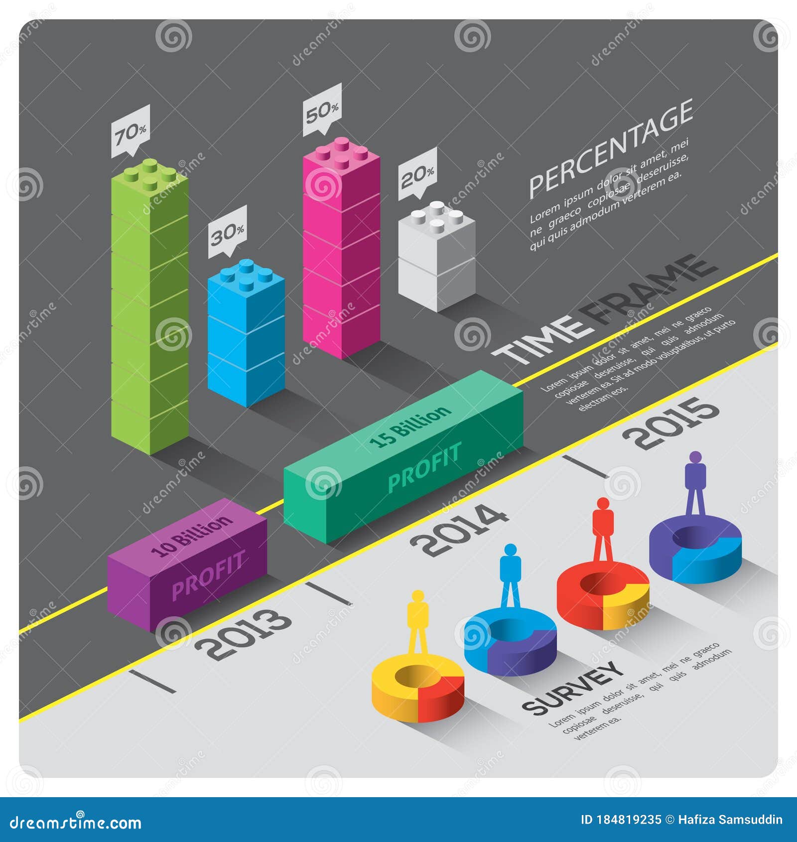 Infographic of Survey. Vector Illustration Decorative Background Design ...