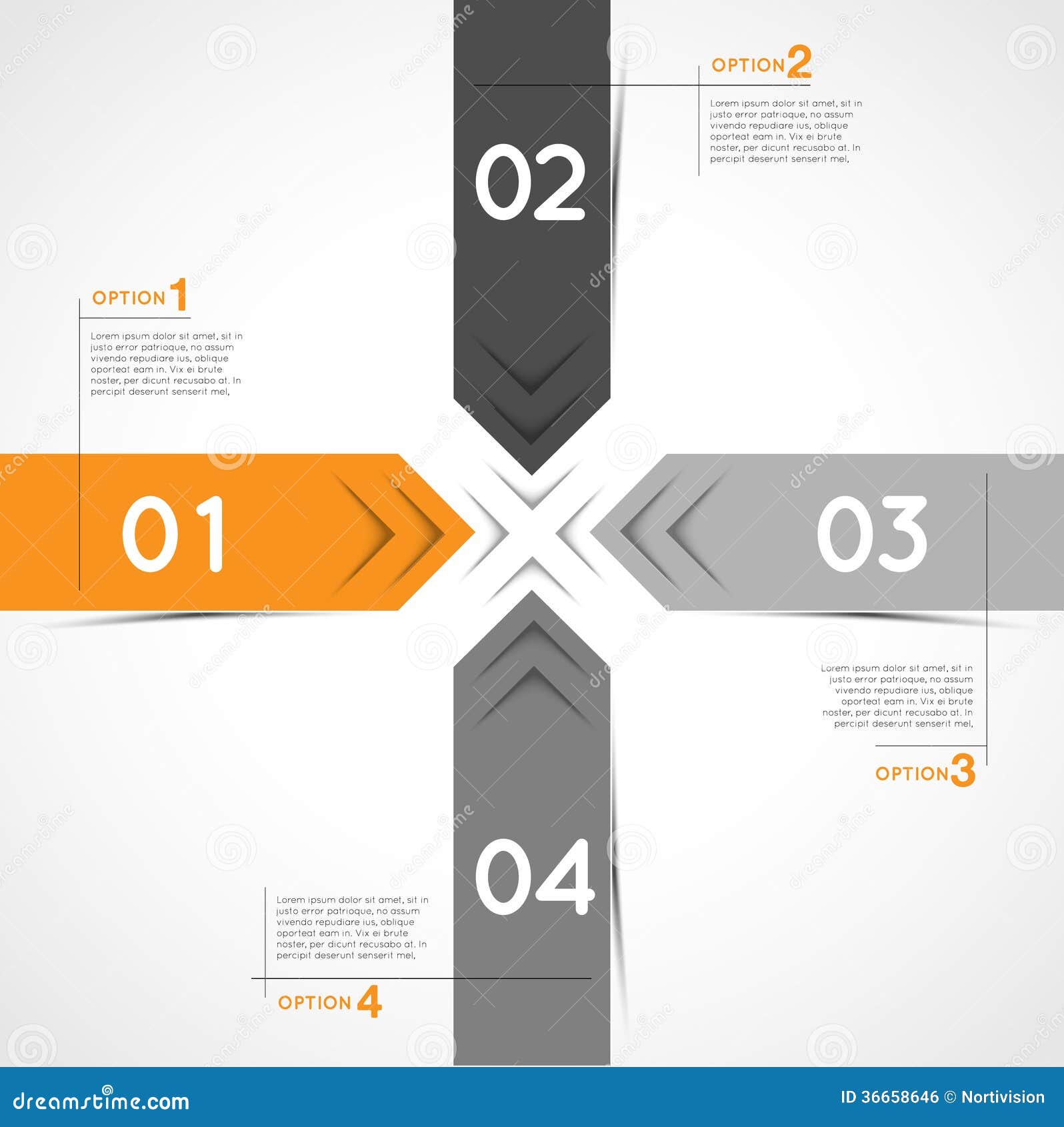 Infographic Template Background Stock Vector - Illustration of card ...