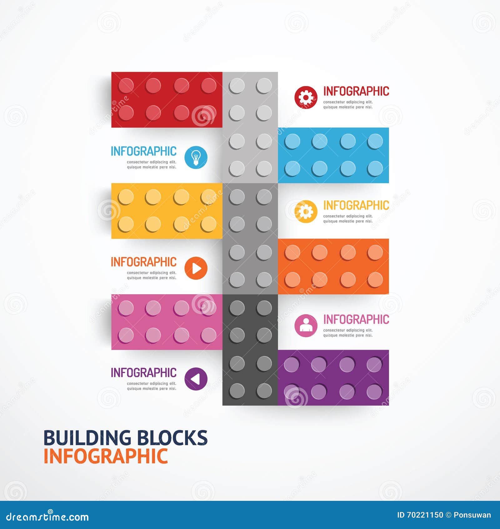 Infographic Template Building Blocks Banner . Concept Vector Stock ... Infographic Template Building Blocks Banner . Concept Vector Stock ...