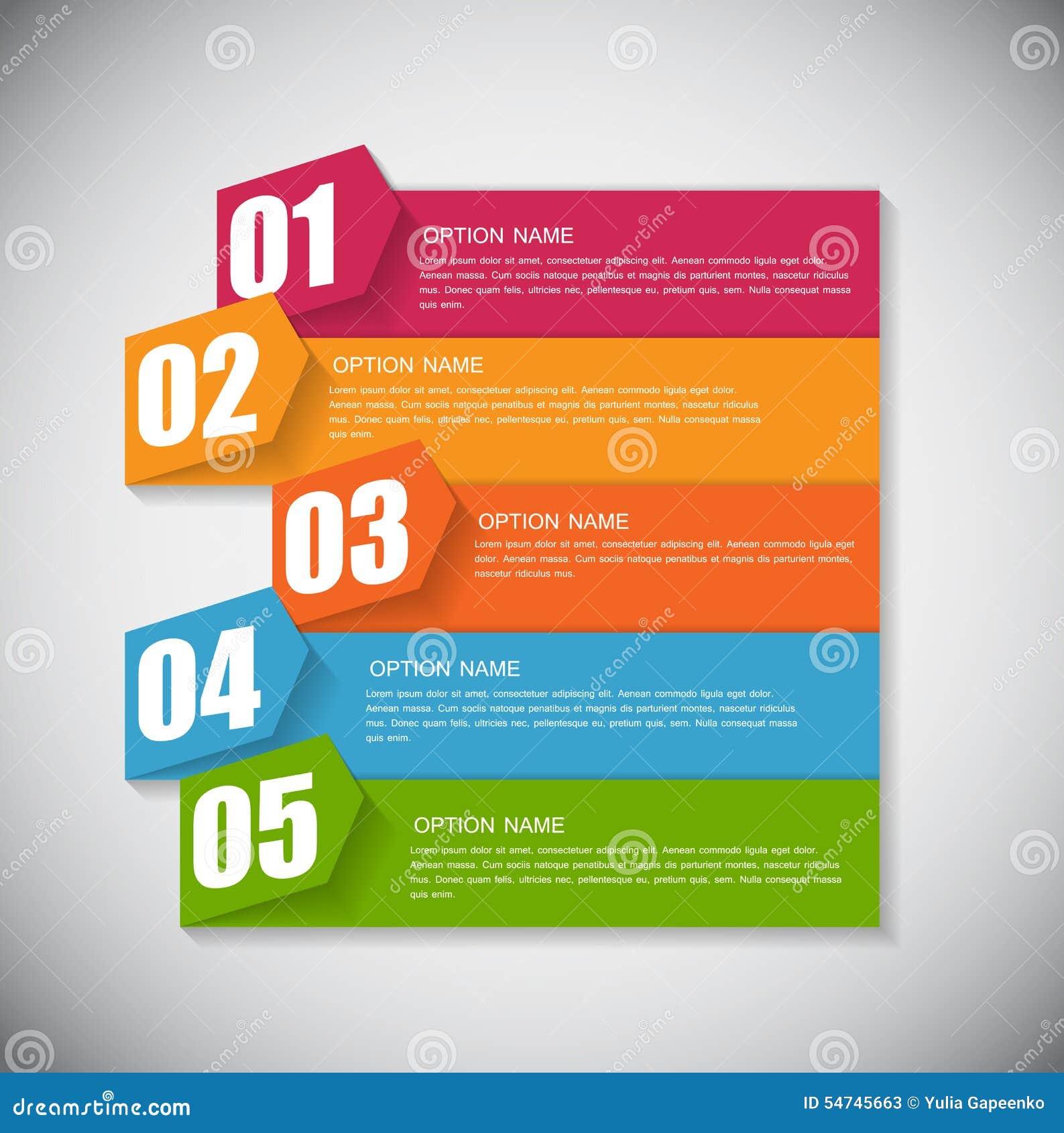 Infographic Template for Business Vector Stock Vector - Illustration of ...