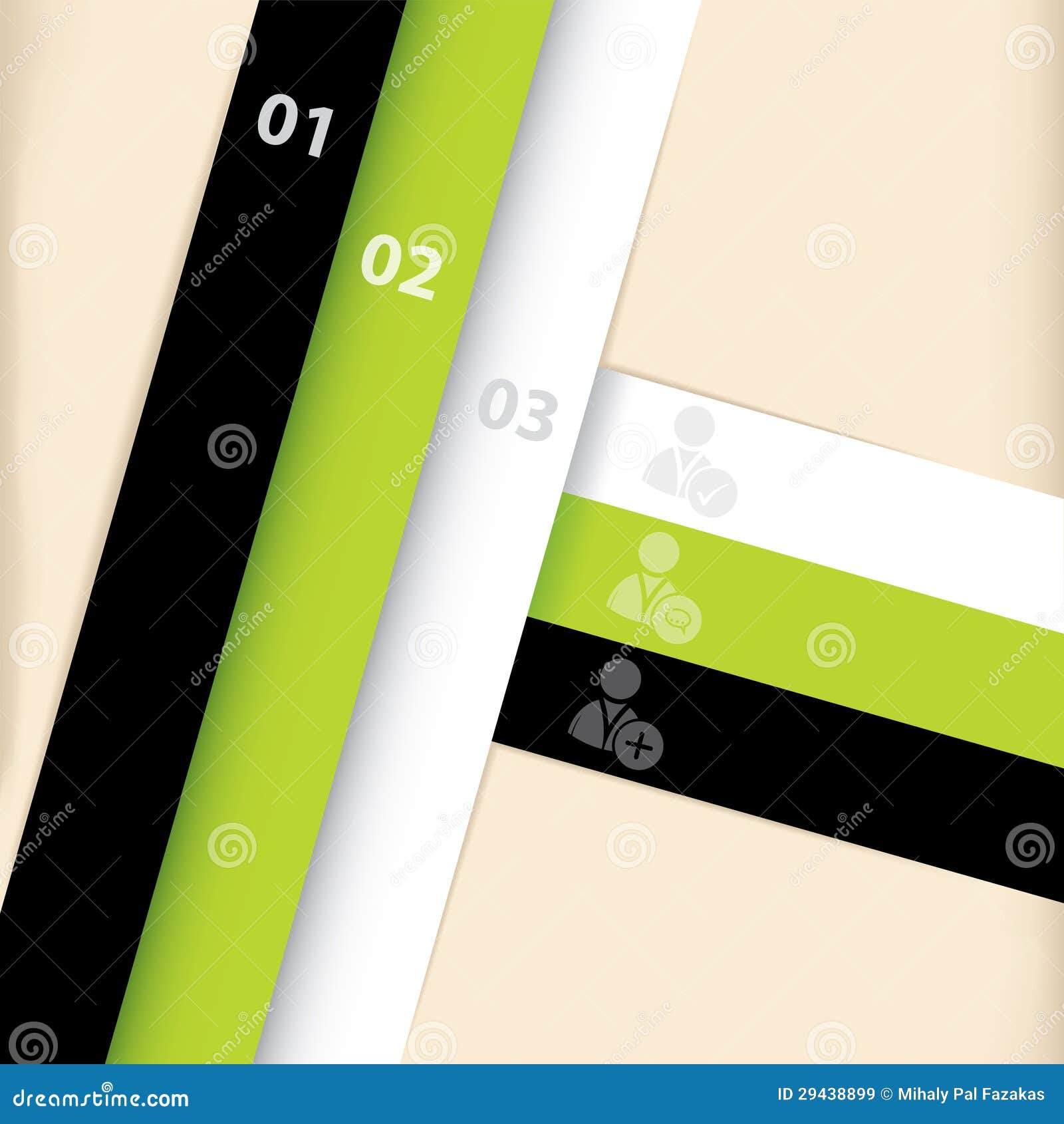 Infographic Template Design with Social Network Ic Stock Vector ...