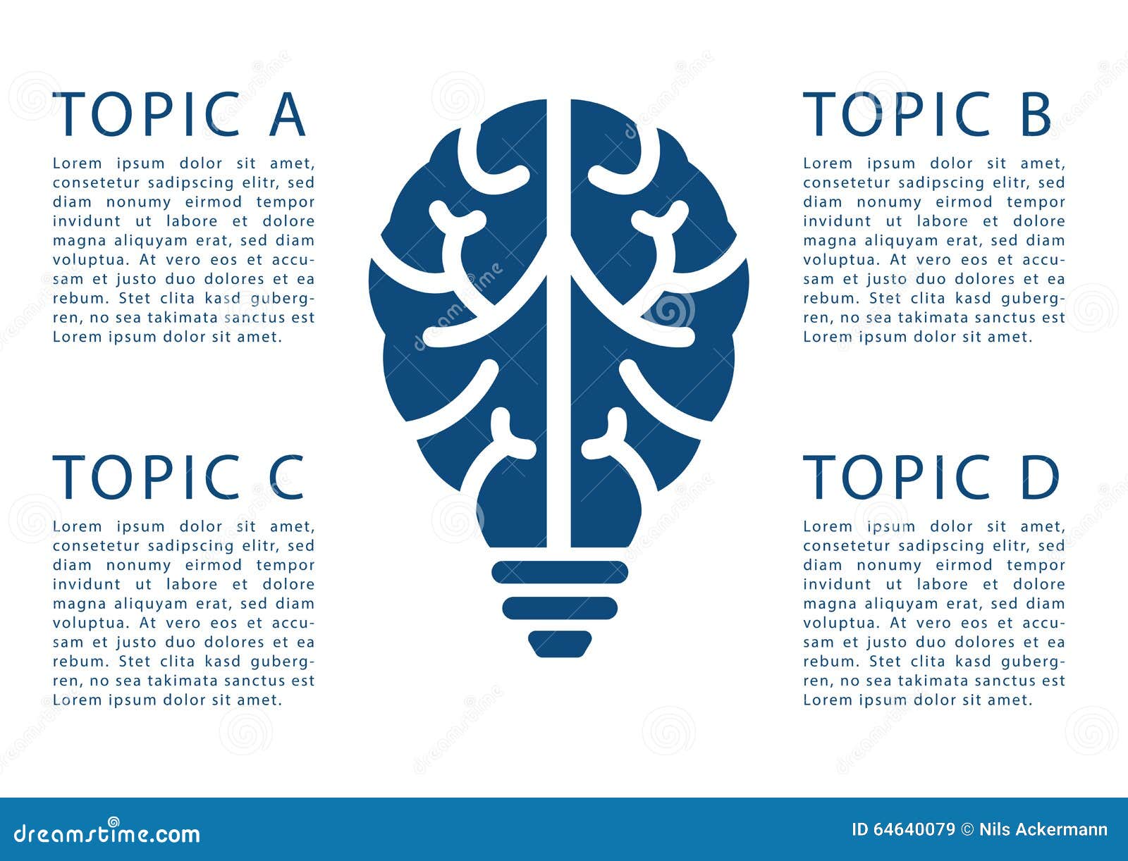 Infographic Template for E-learning, Brainstorming, Design Thinking ...