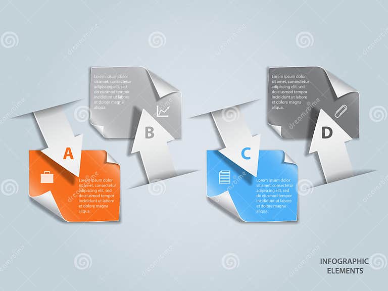 Infographic stock vector. Illustration of form, layout - 91616781