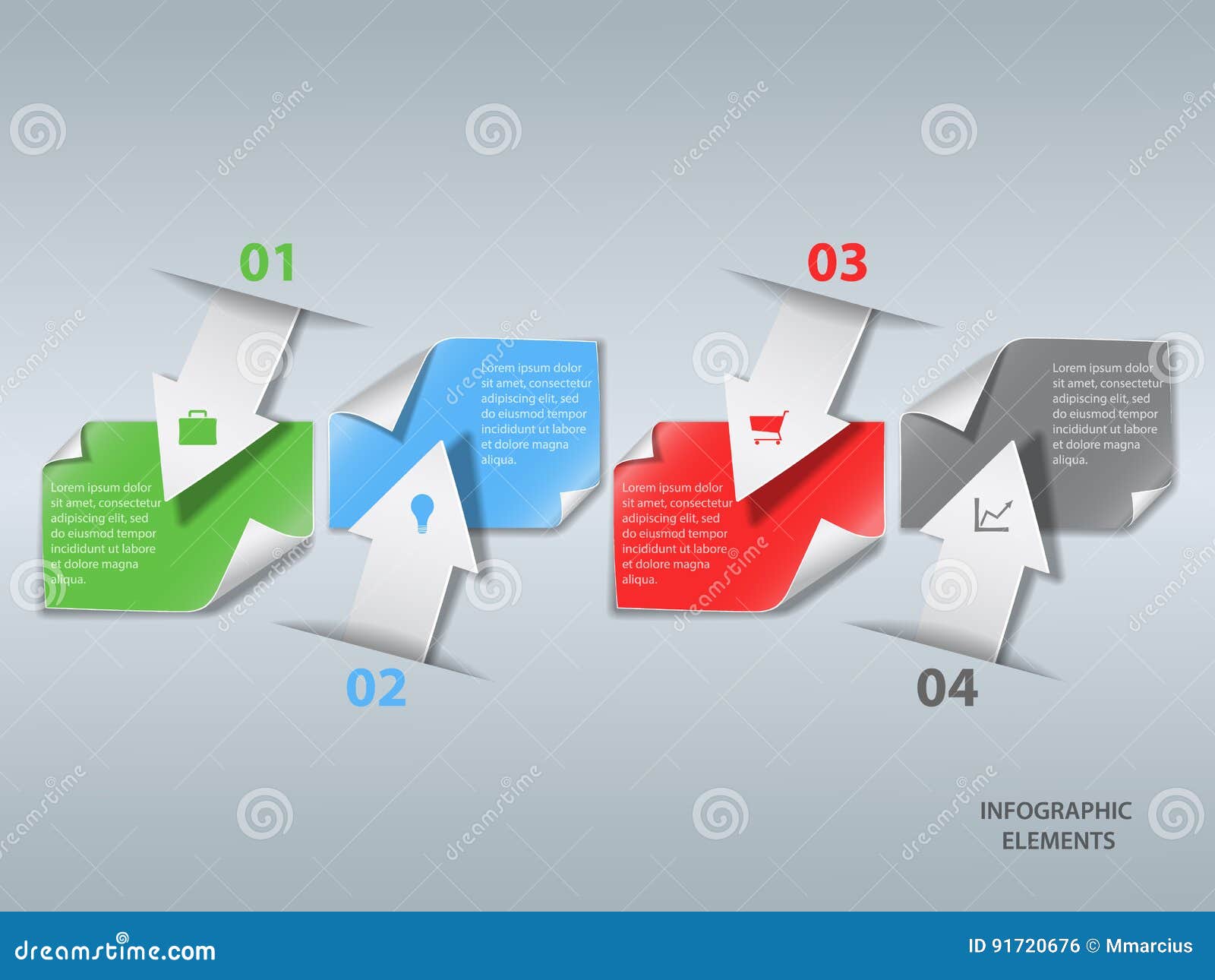 Infographic stock vector. Illustration of eps10, file - 91720676