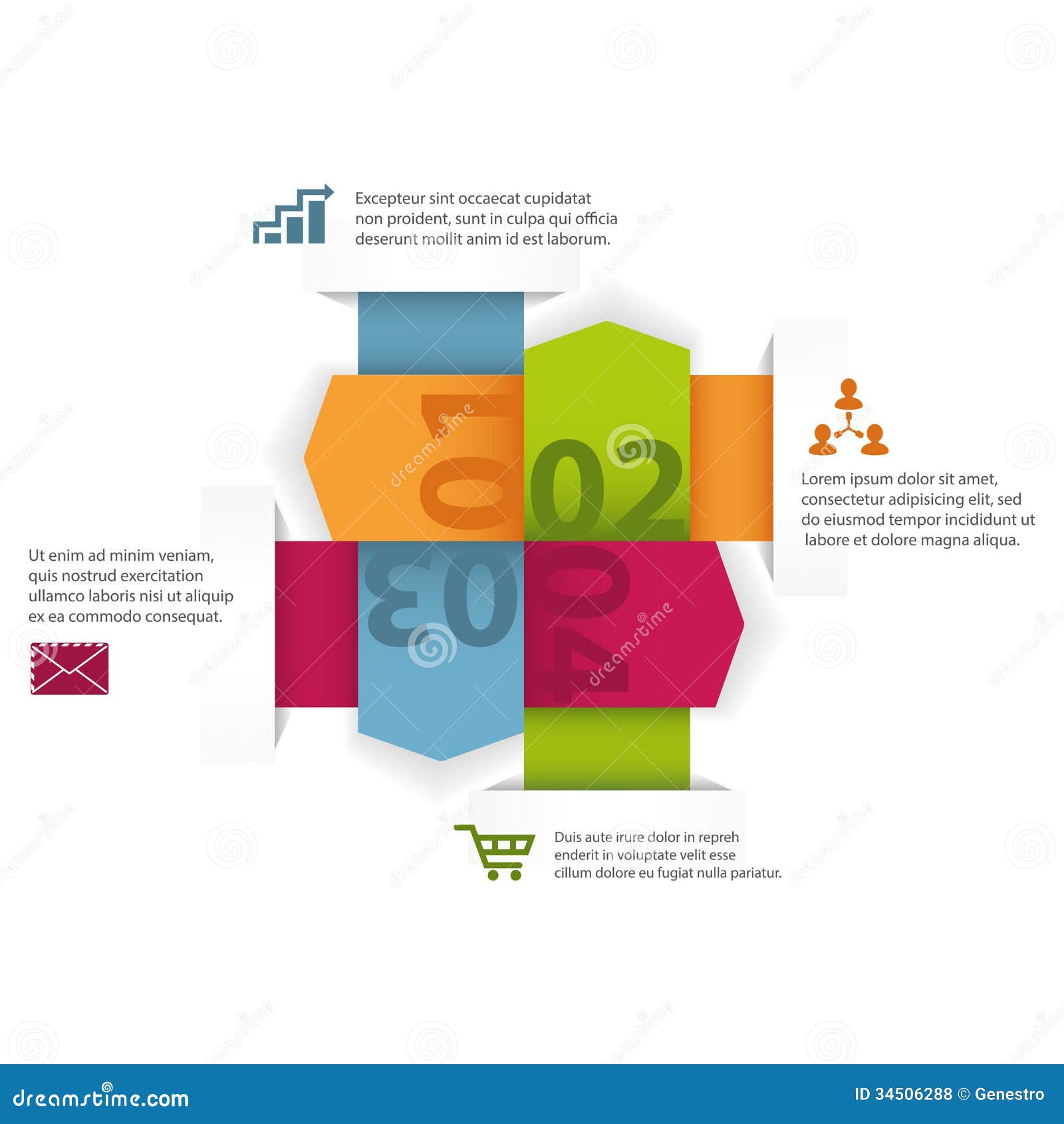 Infographic template stock vector. Illustration of infographics - 34506288