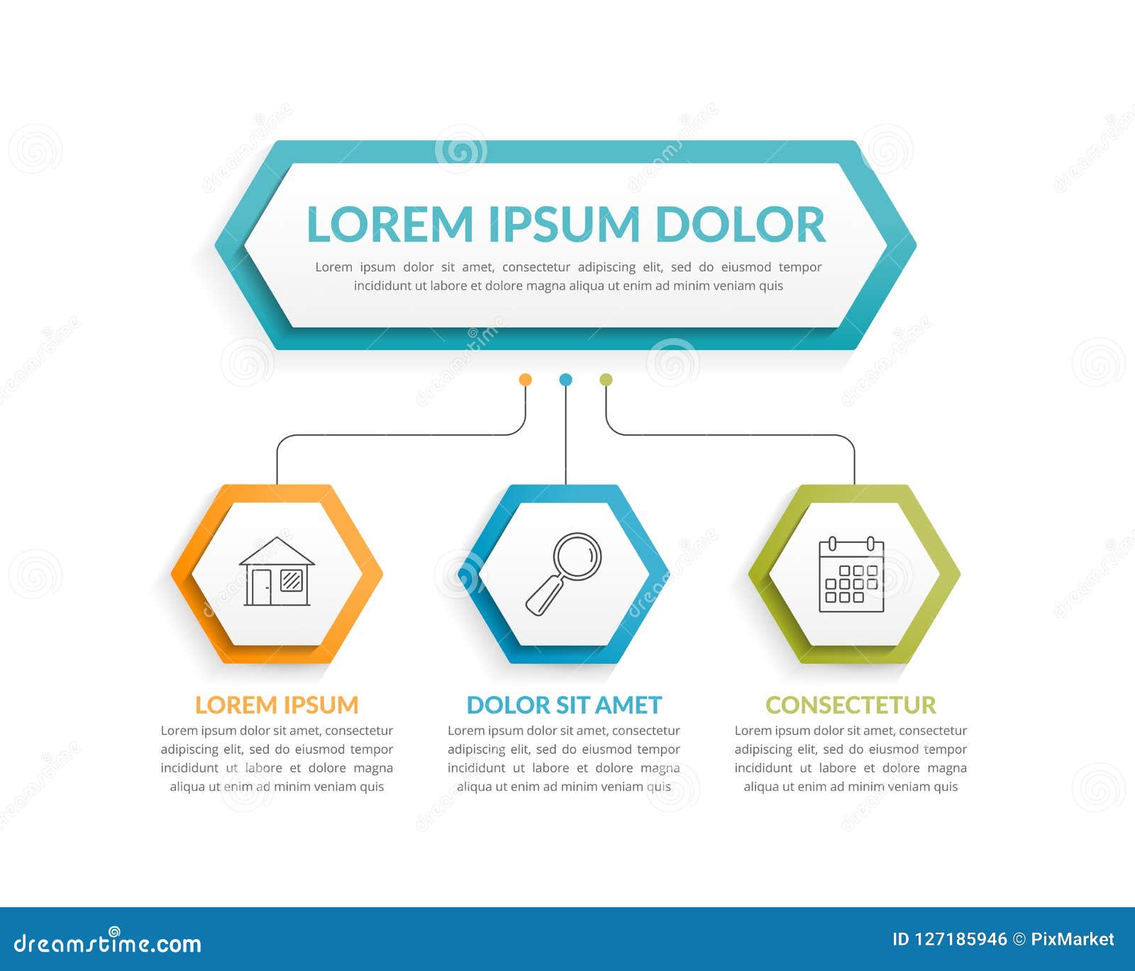 Infographic Template with 3 Steps Stock Vector - Illustration of ... Infographic Template with 3 Steps Stock Vector - Illustration of ...